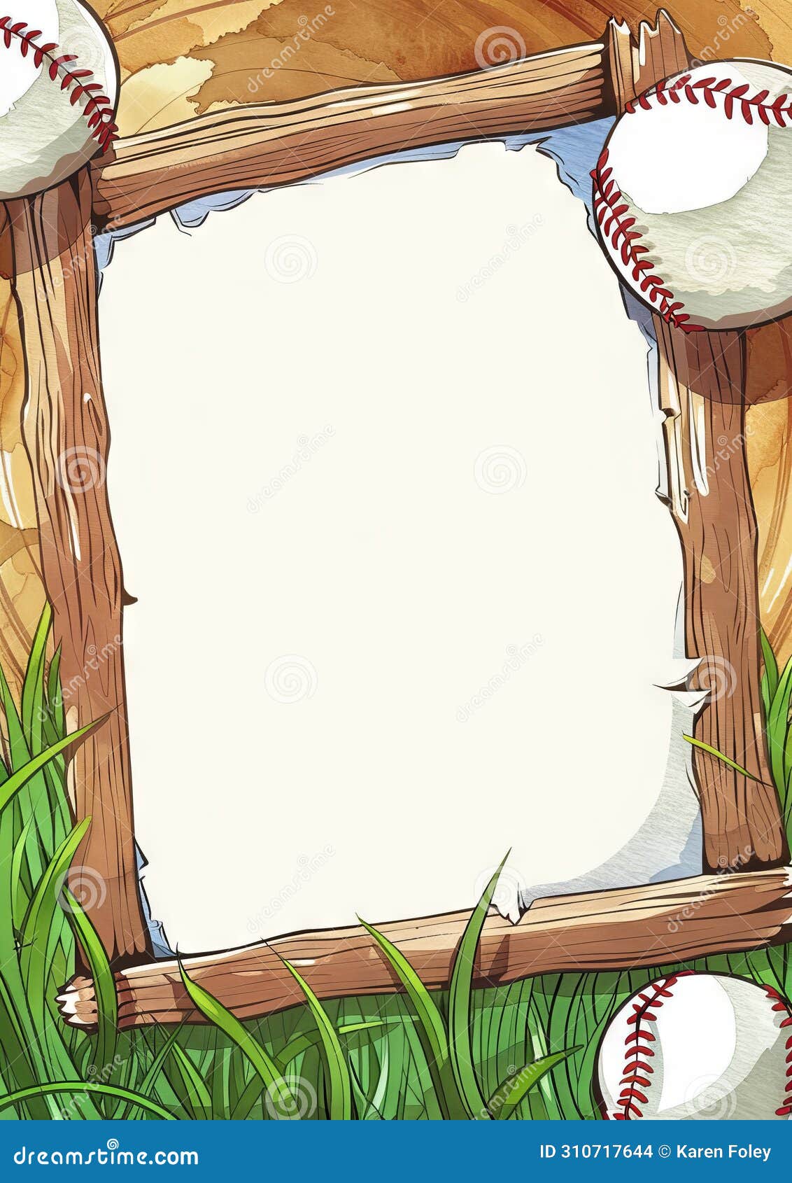 Baseball Background Graphics Stock Illustration - Illustration of frame ...