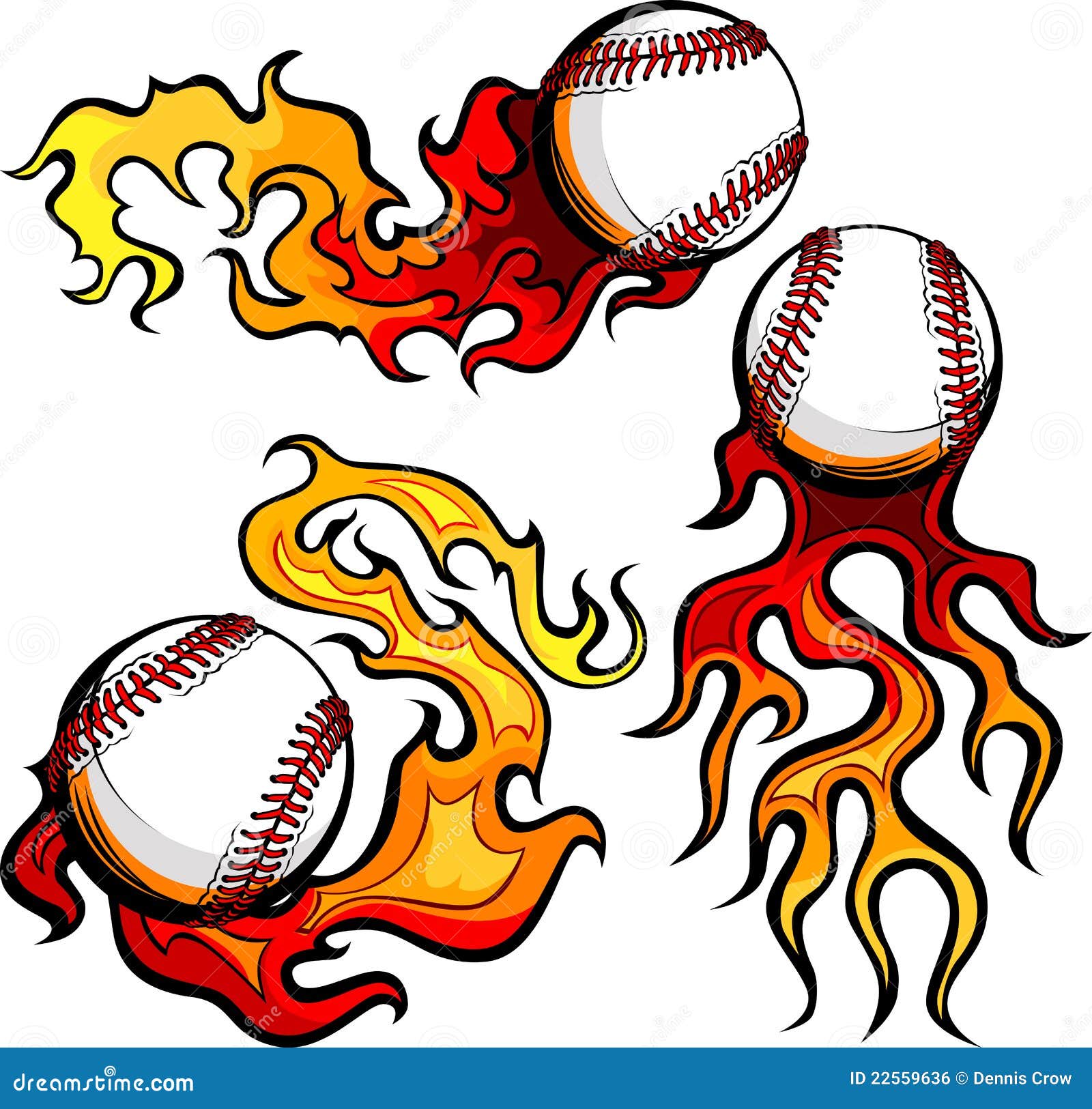Baseballs with Flames Images Stock Vector - Illustration of graphics ...