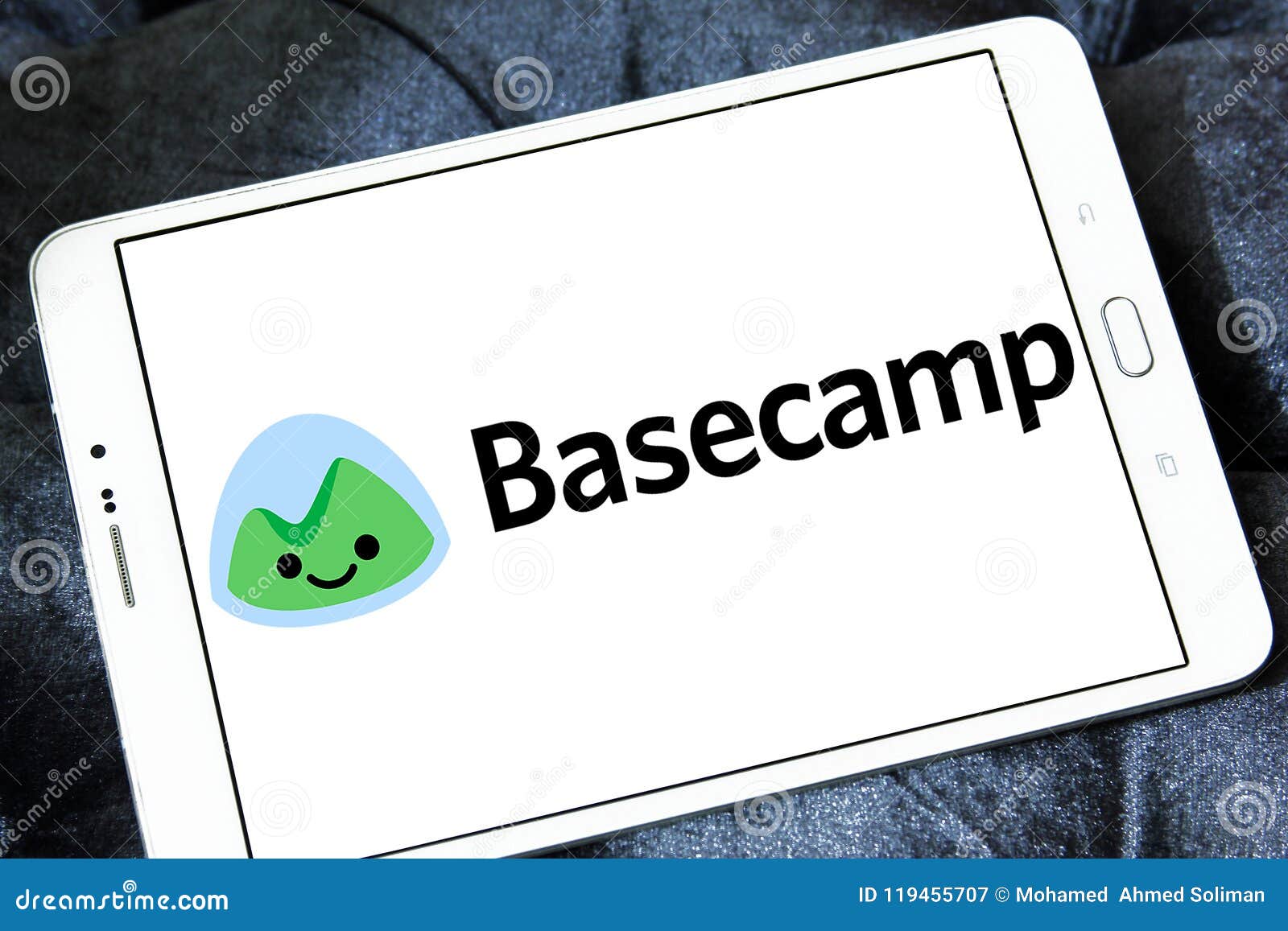 Basecamp Web Application Company Logo Editorial Photography - Image of ...