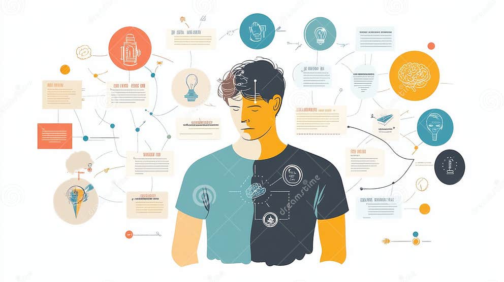 -based Infographic Illustrating Cognitive Processes and Innovation ...
