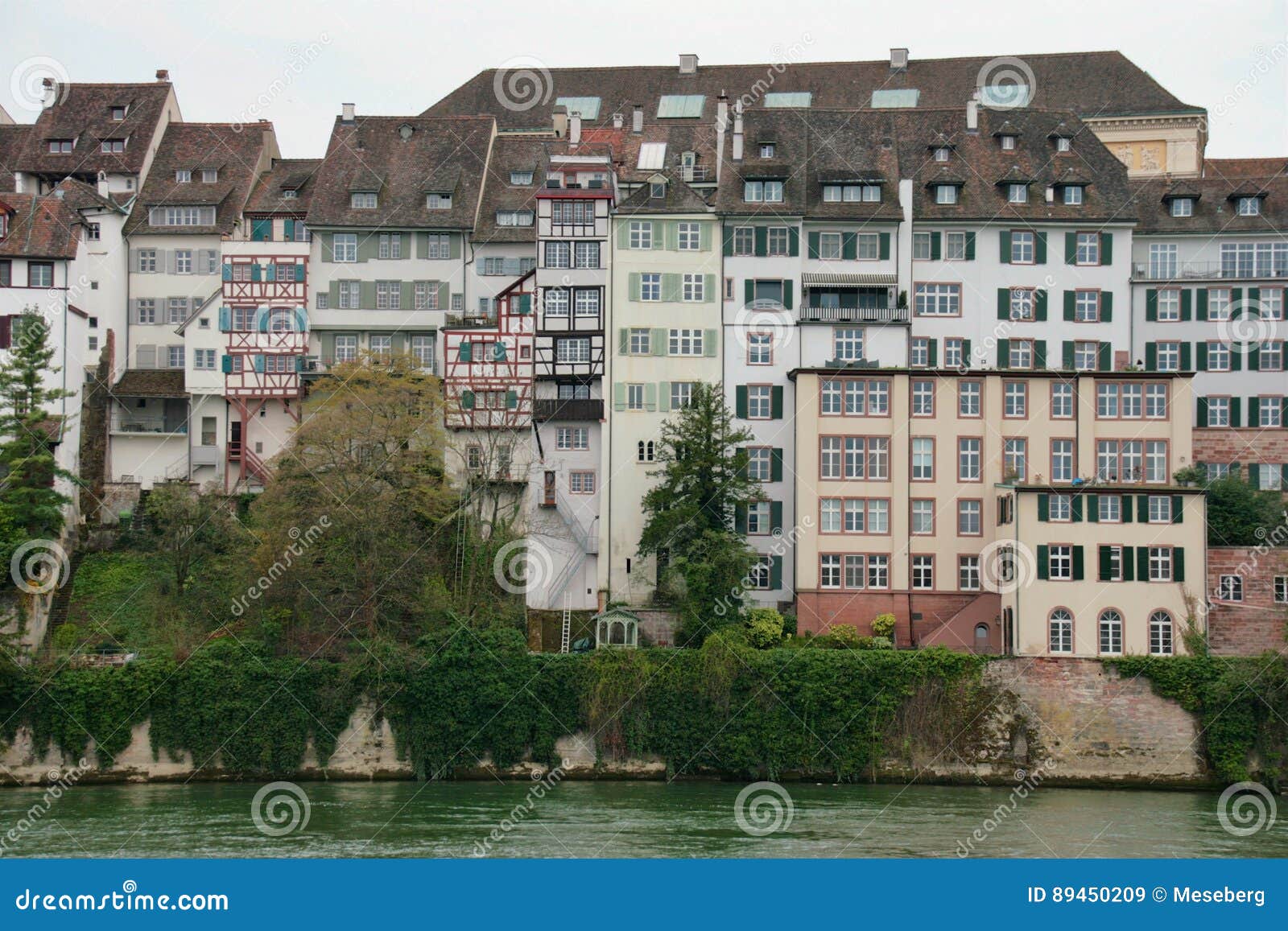 Basel houses stock image. Image of living, roof, copy - 89450209