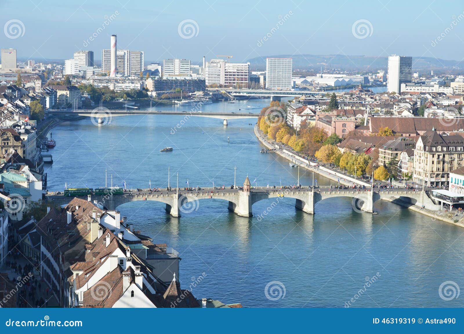 Basel, Switzerland stock image. Image of swiss, europe - 46319319