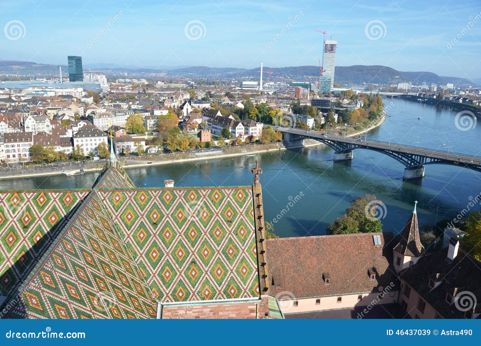 Basel, Switzerland editorial stock image. Image of european - 46437039