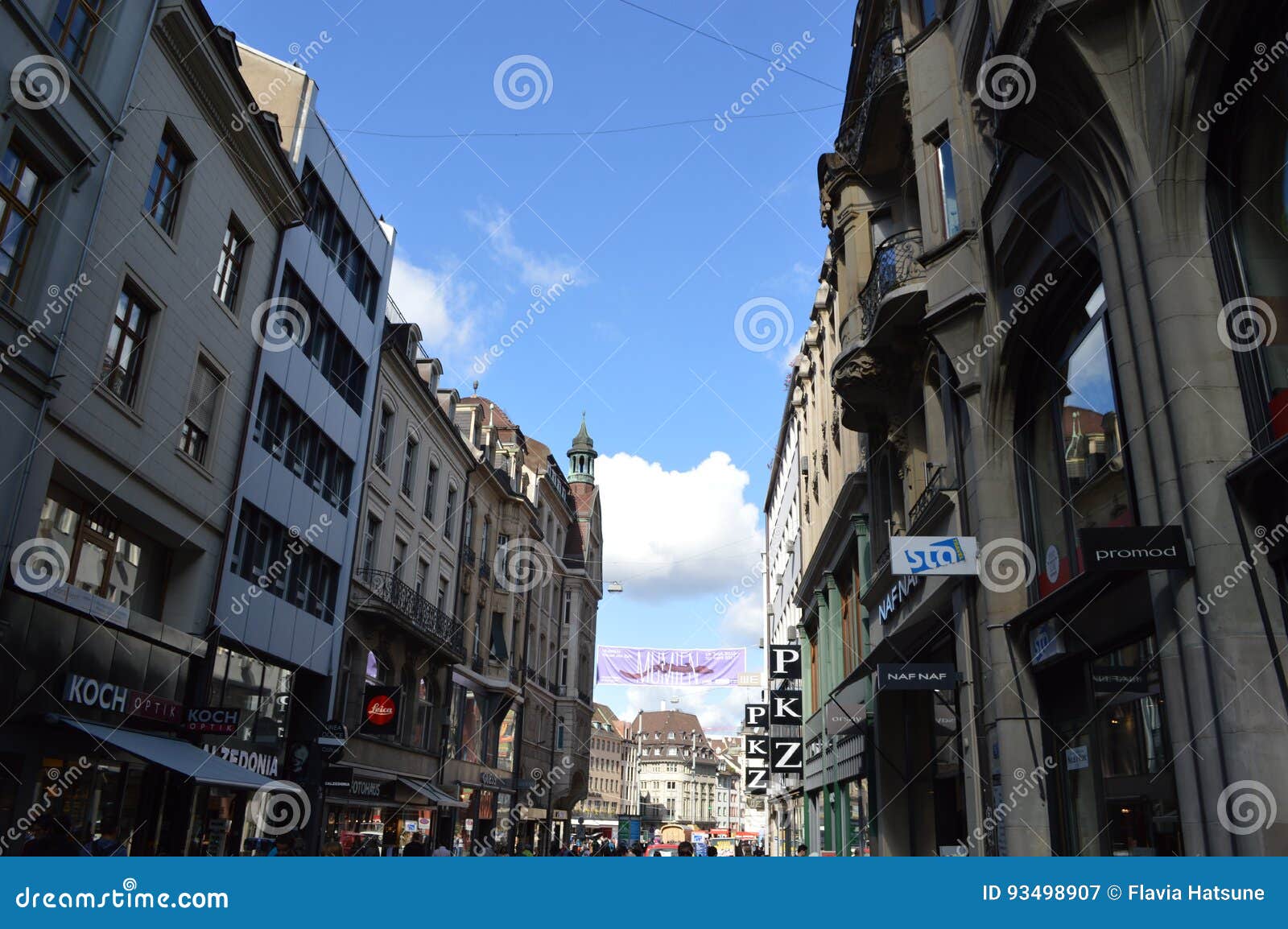 Basel in Switzerland editorial photography. Image of travel - 93498907