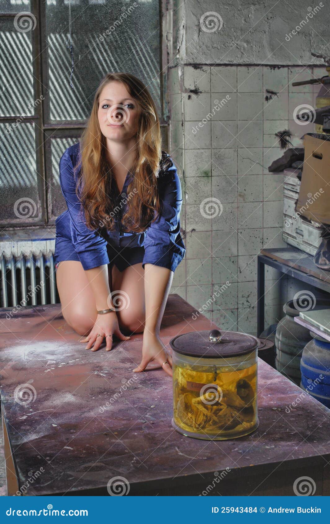 Basement stock photo. Image of industry, basement, brunette - 25943484