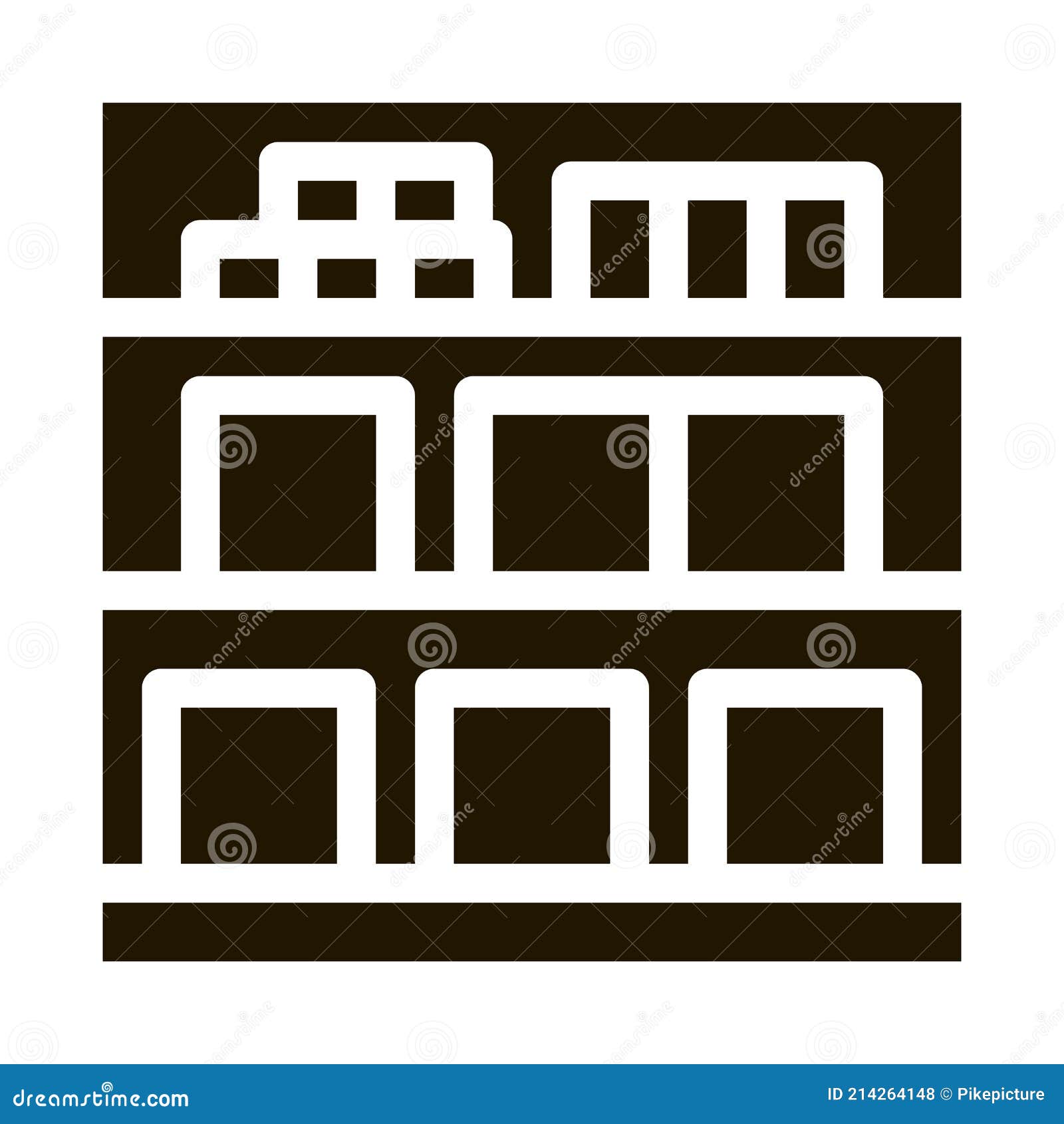 Basement Cellar Icon Vector Glyph Illustration Stock Vector ...