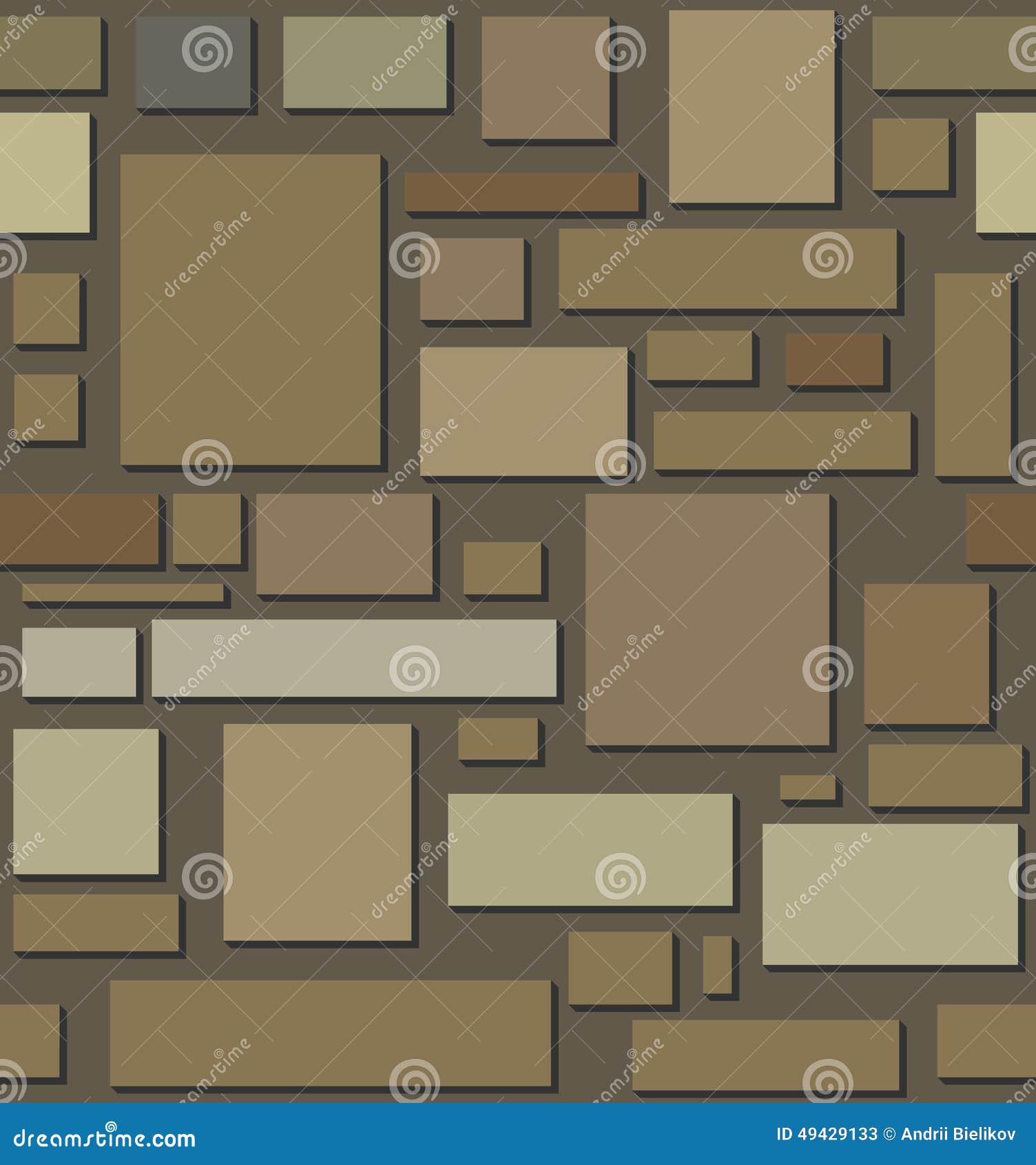 Basement Stone Seamless Texture Stock Vector - Illustration of ashlar ...