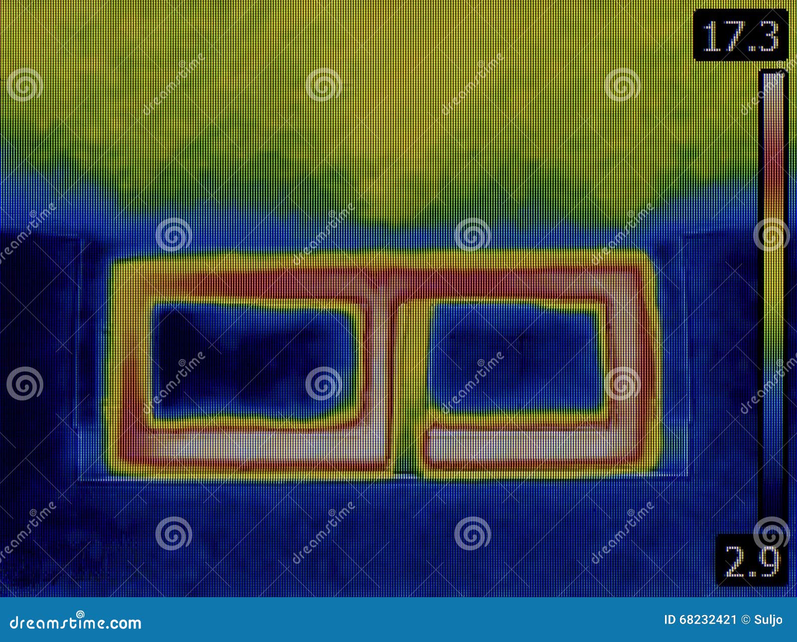 Basement Window Infrared stock image. Image of quality - 68232421