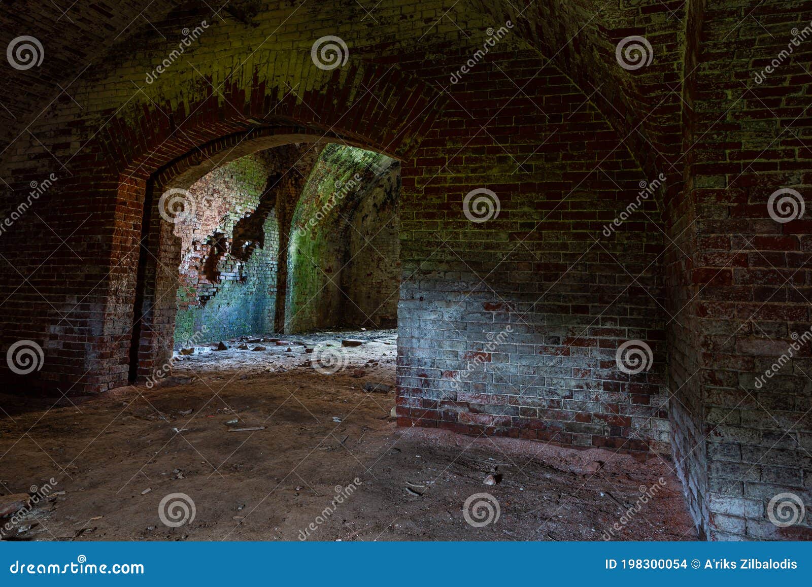 Basements of Daugavpils Fortress Editorial Stock Image - Image of ...