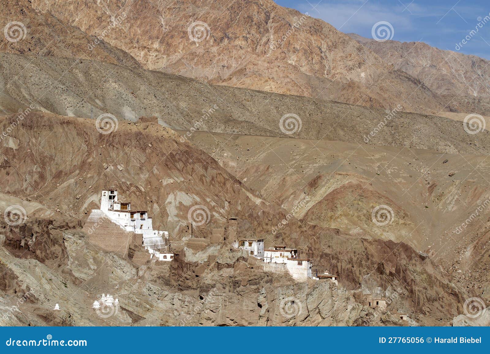 Basgo Buddhist Monastery in Ladakh, India Stock Photo - Image of buddha ...