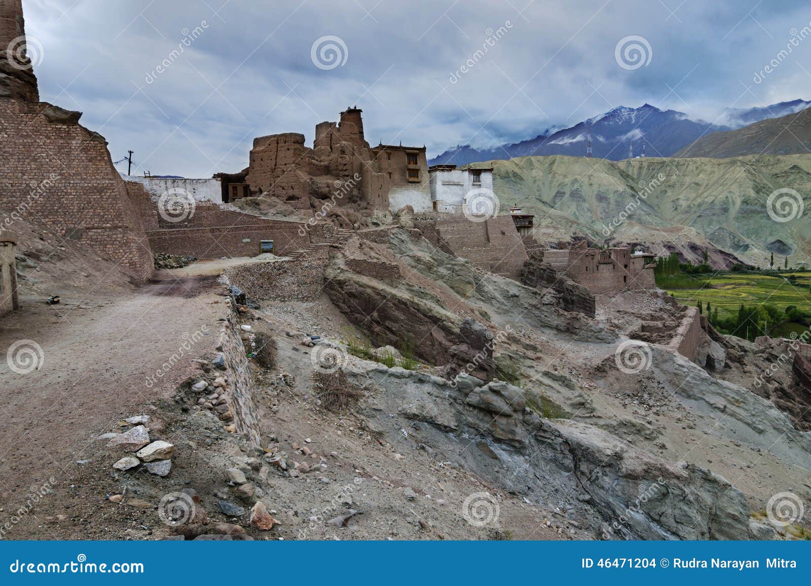 Basgo Monastery in Basgo, Ladakh, India Stock Photo - Image of basgo ...