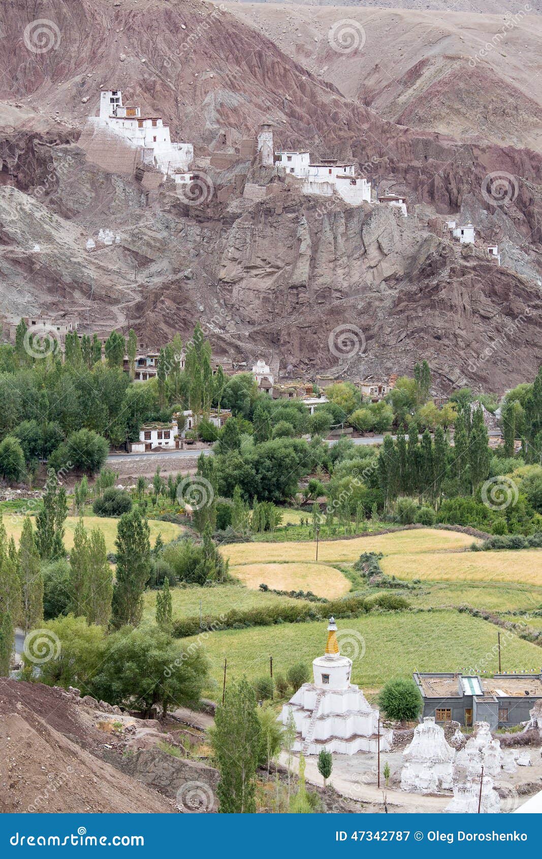 Basgo Monastery in Ladakh, India , Stock Image - Image of delhi ...