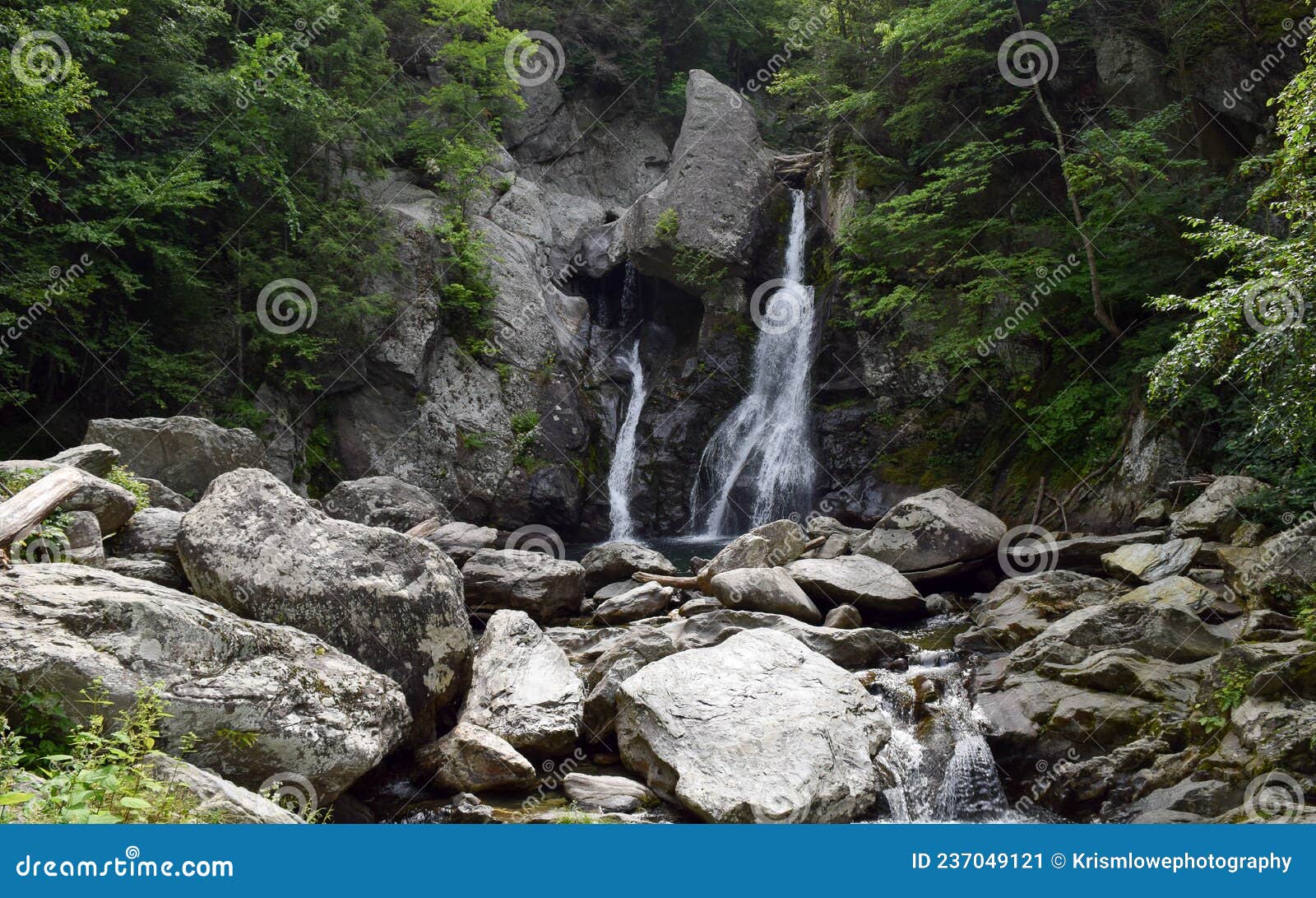 Bash Bish Falls stock image. Image of flow, boulder - 237049121
