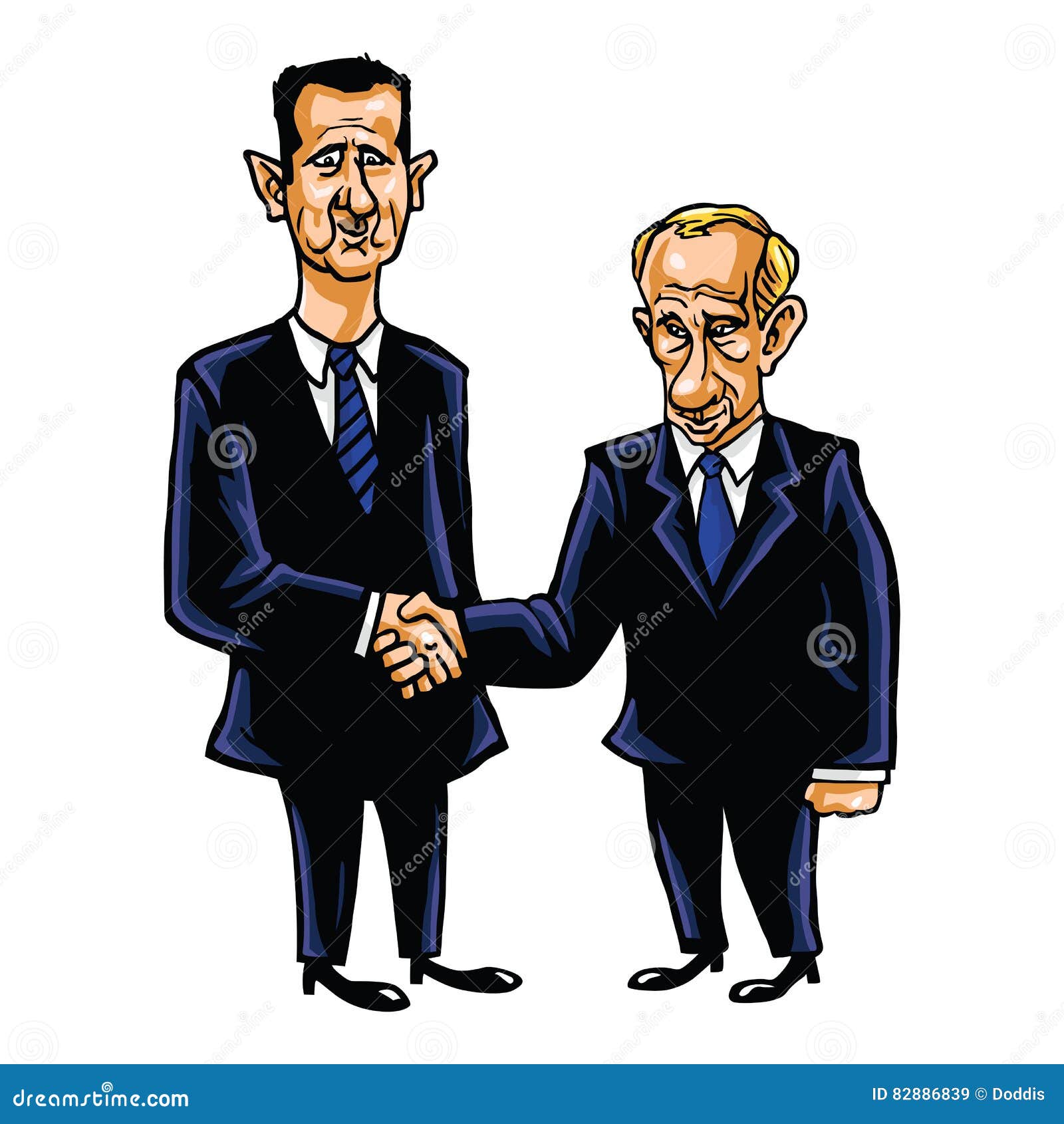 Vladimir Putin Caricature Sketch Editorial Photo | CartoonDealer.com ...