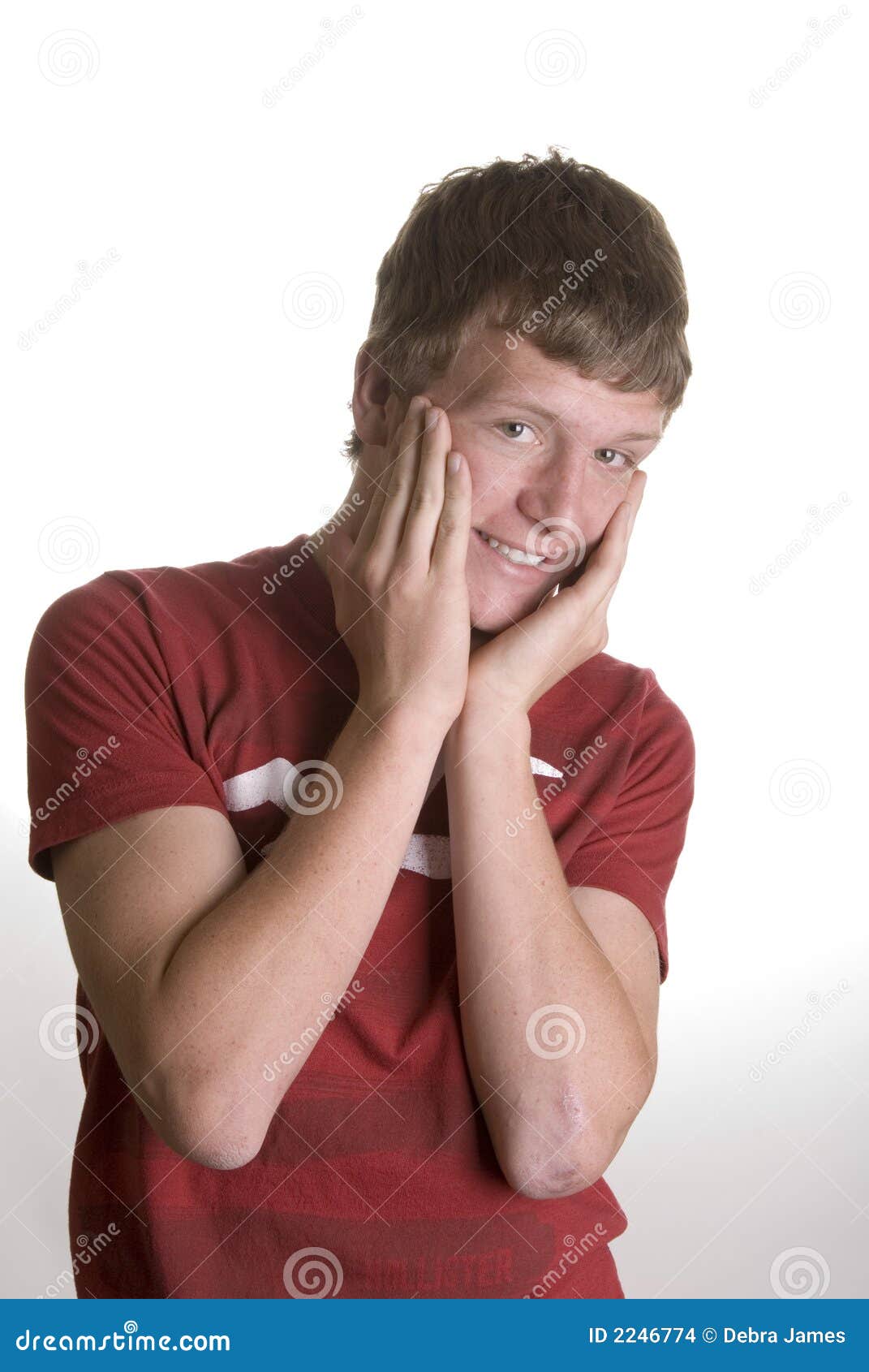Bashful stock photo. Image of male, white, bashful, teenager - 2246774