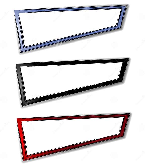 Basic Abstract Web Page Logos Stock Illustration - Illustration of ...