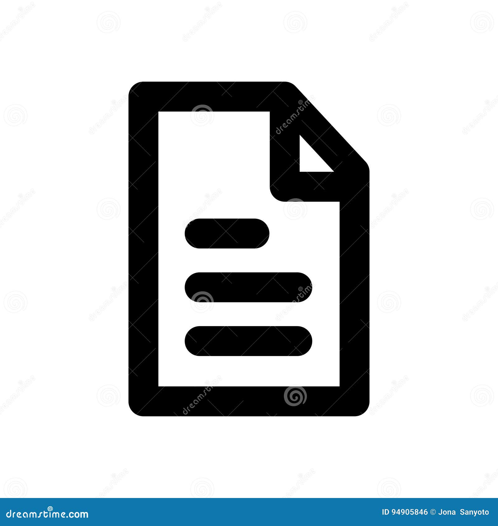 Basic app letter icon stock vector. Illustration of document - 94905846