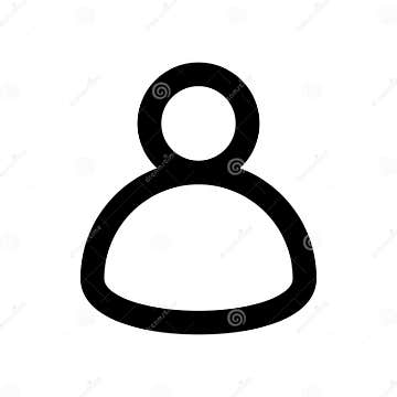 Basic app profile icon stock vector. Illustration of vector - 94905892