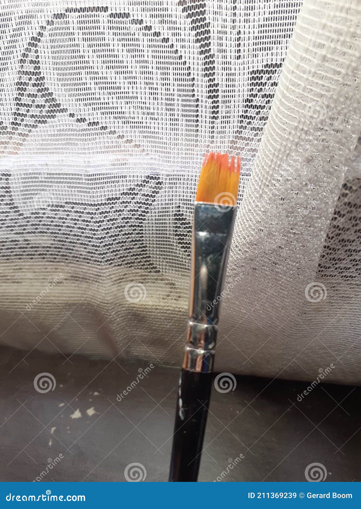 Basic Art Brush Tool stock image. Image of furbrush - 211369239