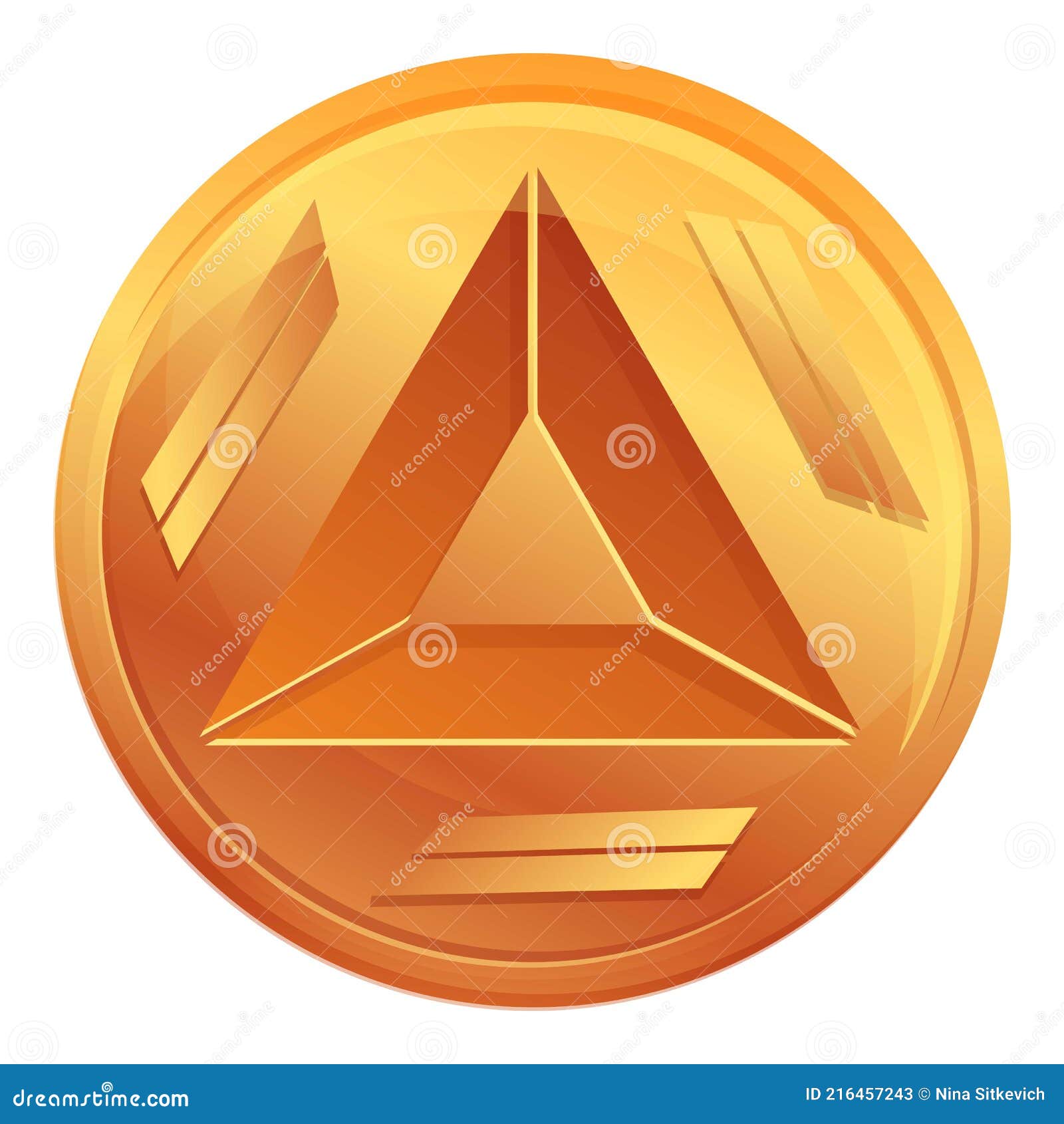 Token Of Attention Icon. Simple Element Illustration. Token Of ...