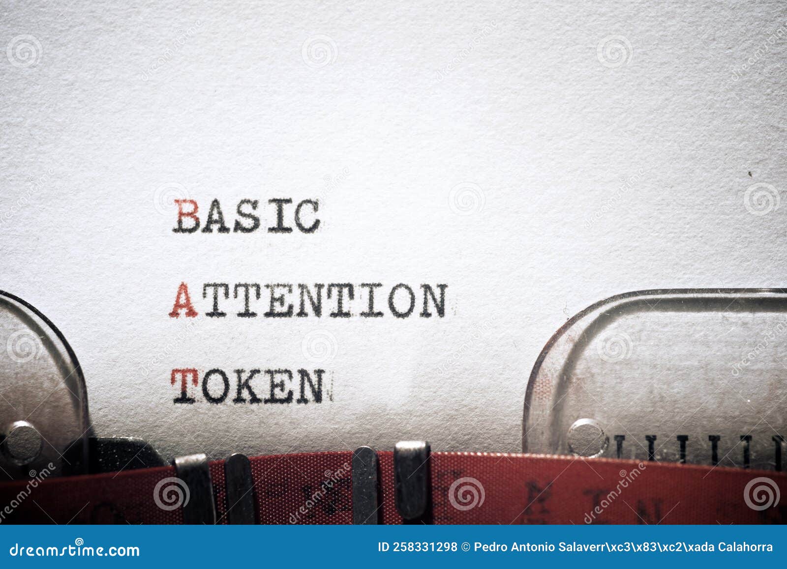 Basic attention token stock photo. Image of money, typescript - 258331298