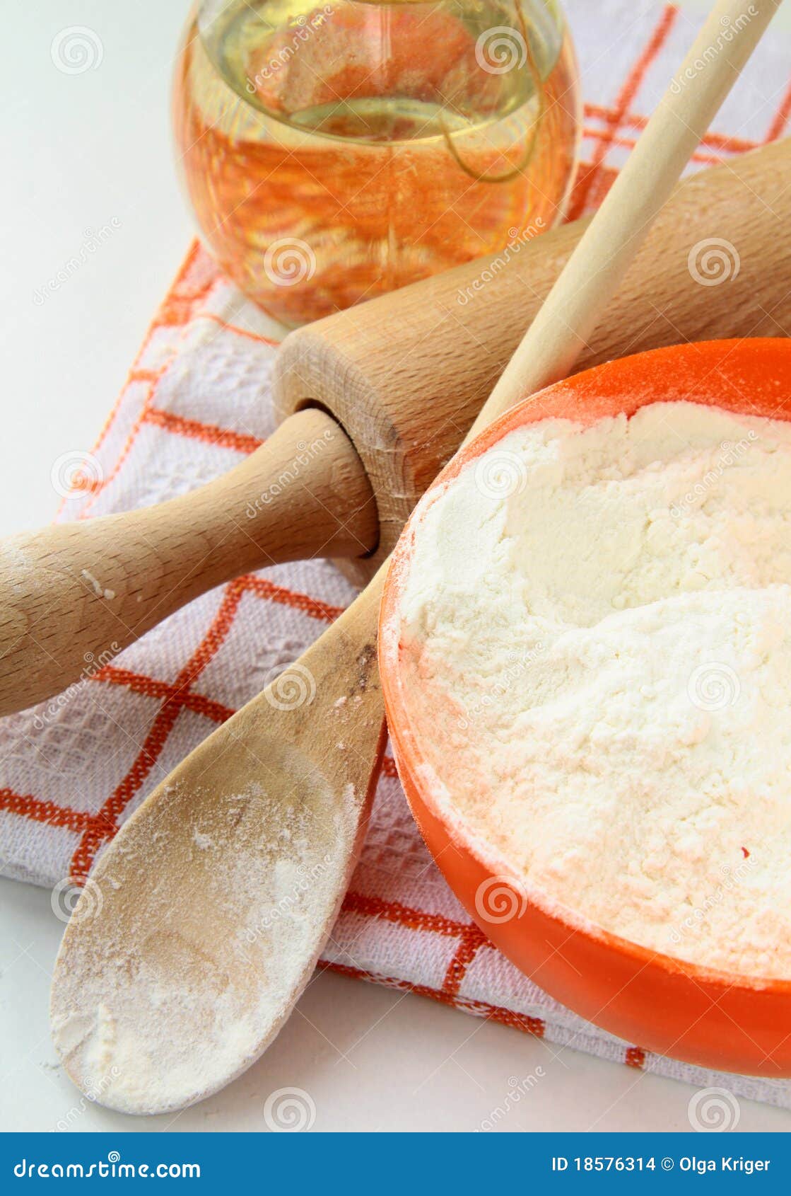 Basic baking ingredients stock photo. Image of wheat - 18576314