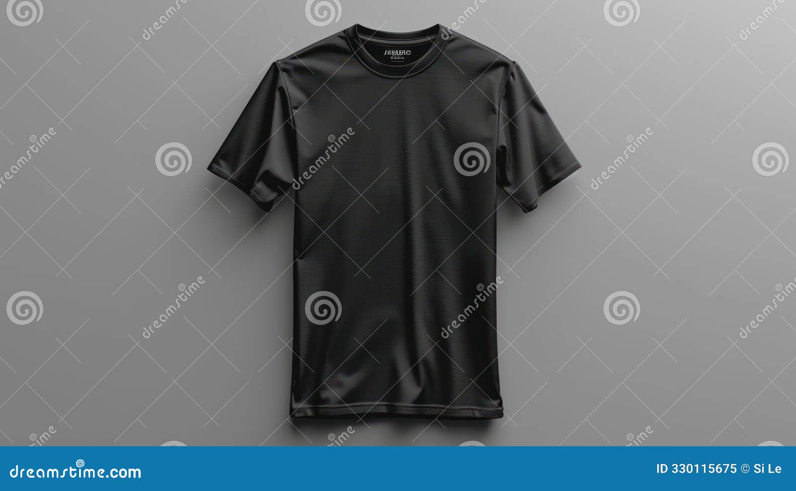 Basic Black Male Polo Shirt Mockup. Front And Back View. Royalty-Free ...