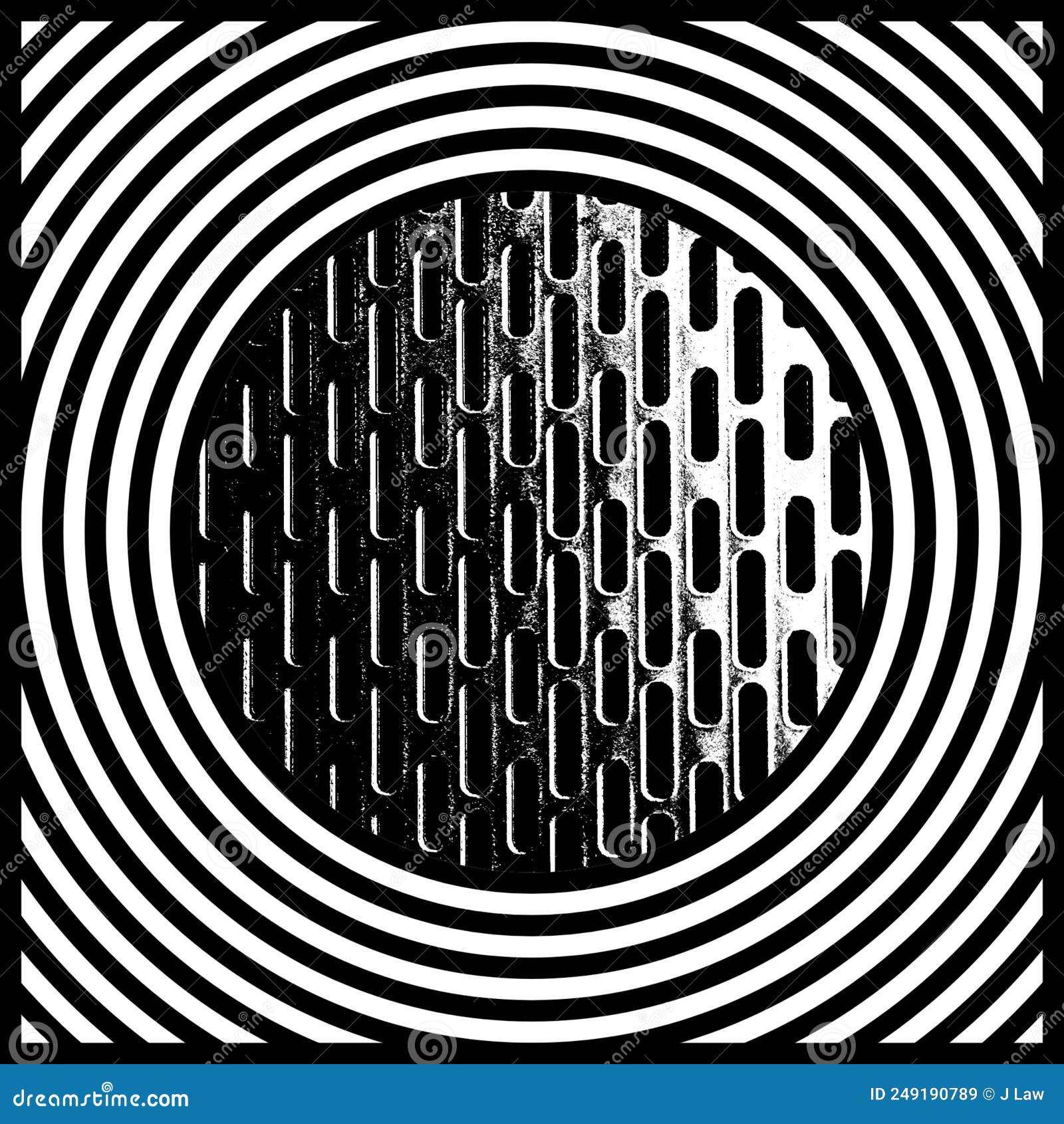 Basic Black and White Repeating Geometric Patterns Stock Illustration ...