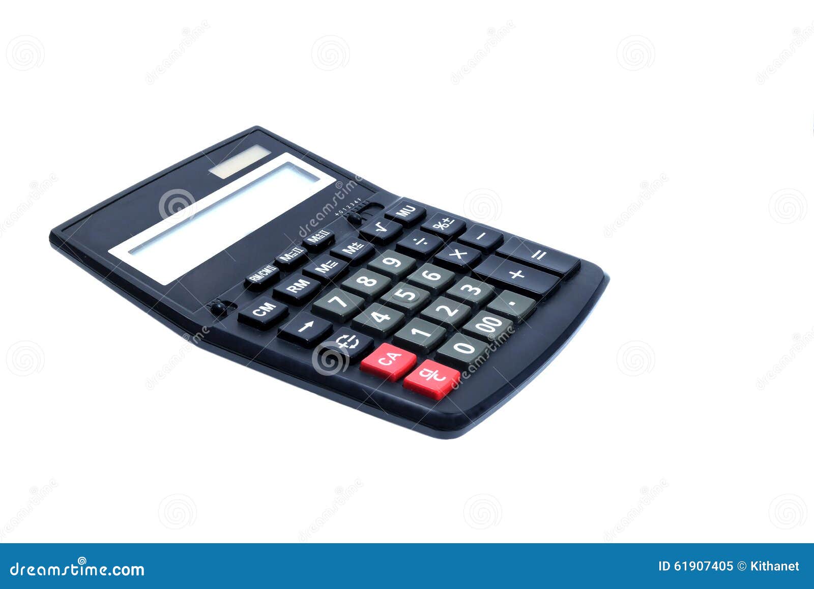Basic calculator stock image. Image of count, math, gray - 61907405