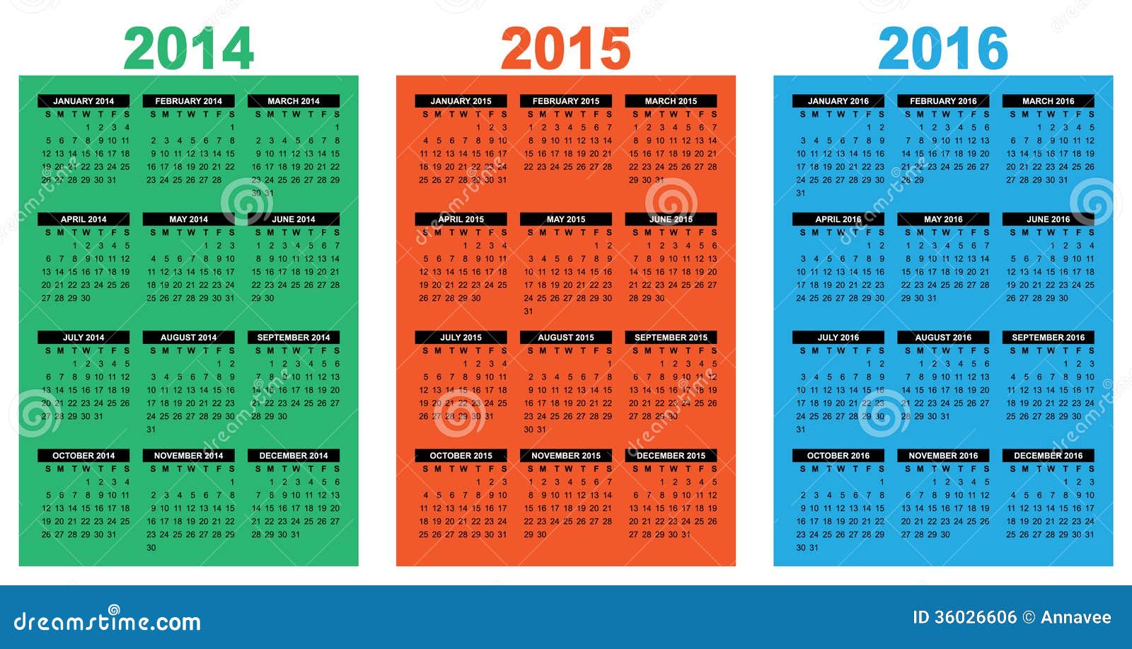 Basic Calendar For Year 2023 And 2022, 2024. Week Starts On Sunday ...
