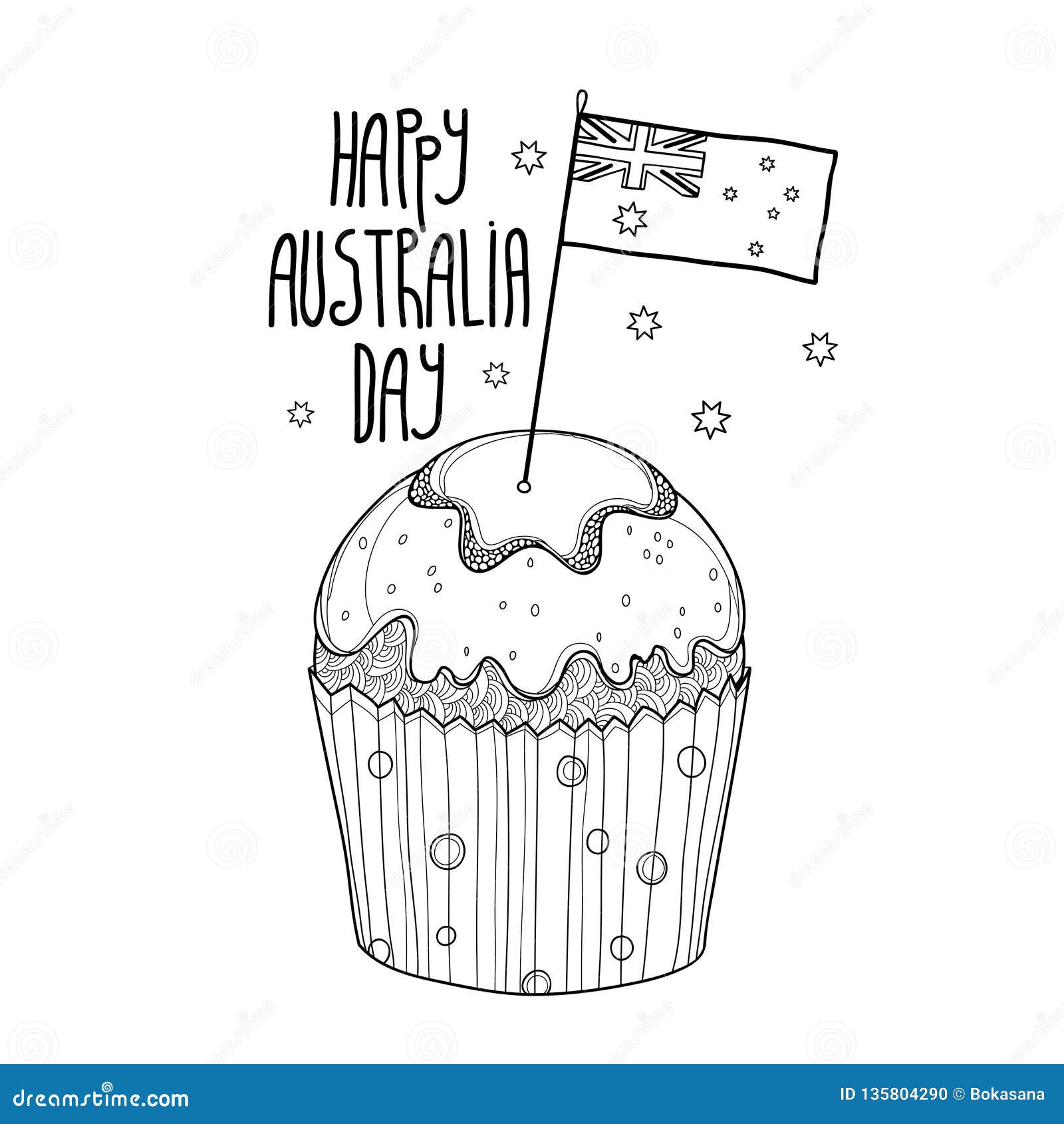 Australia Symbols Coloring Pages