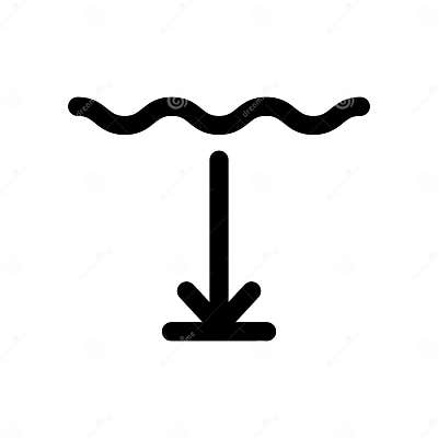 Depth Icon , Vector Illustration Stock Vector - Illustration of scale ...