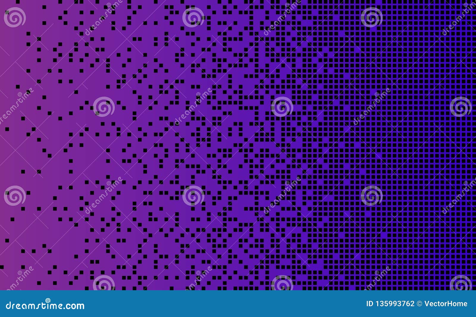 Disintegration, Dispersed Background, Vector Illustration Stock Vector ...