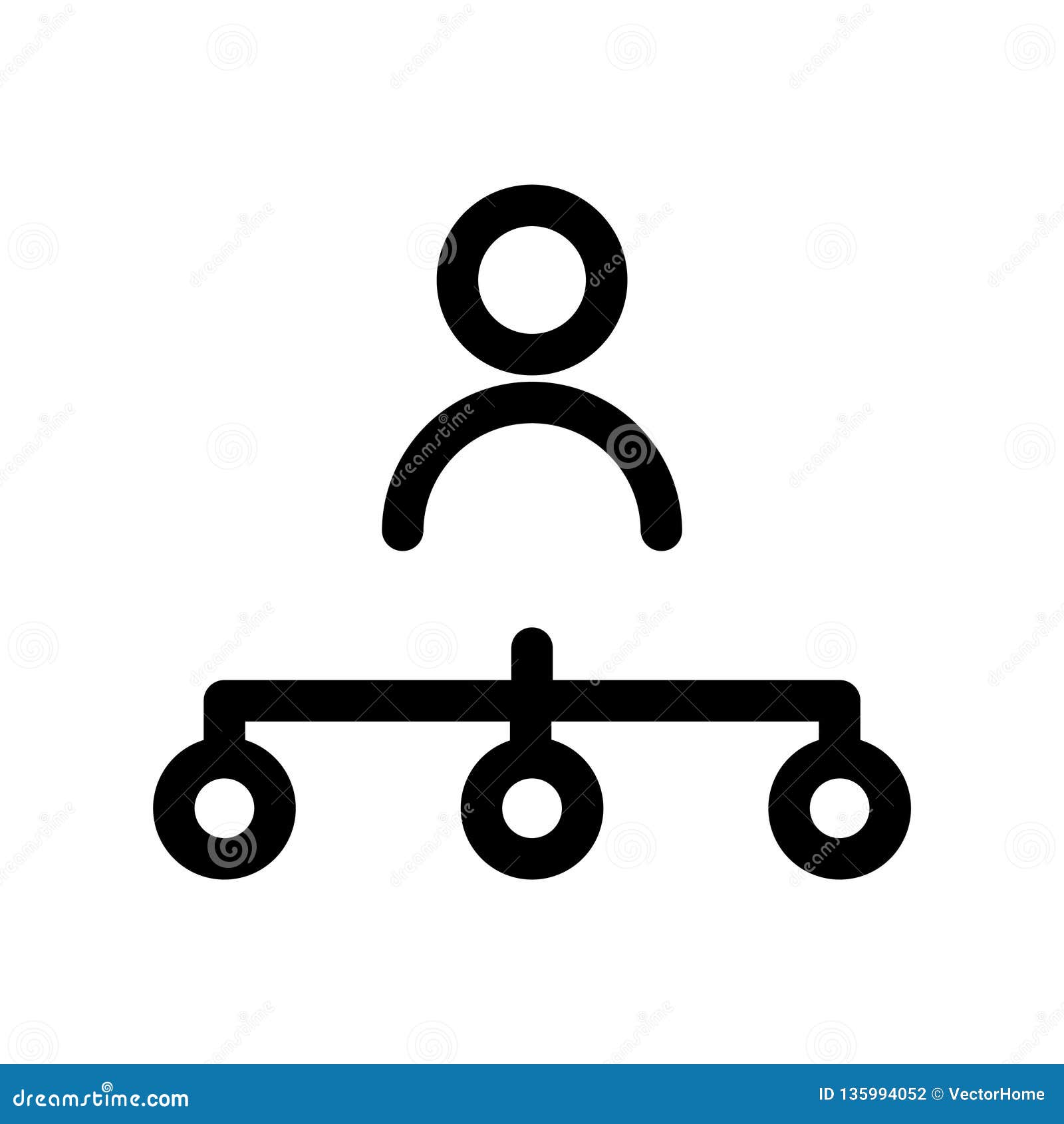 Separation Icon, Divide Icon, Vector Illustration Stock Vector ...