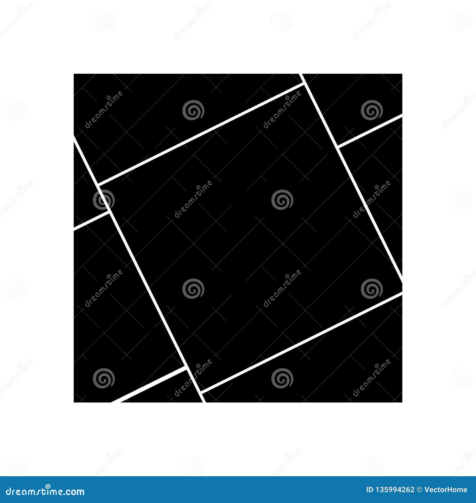 Templates Collage Frames For Photo On Transparent Background. Montage ...