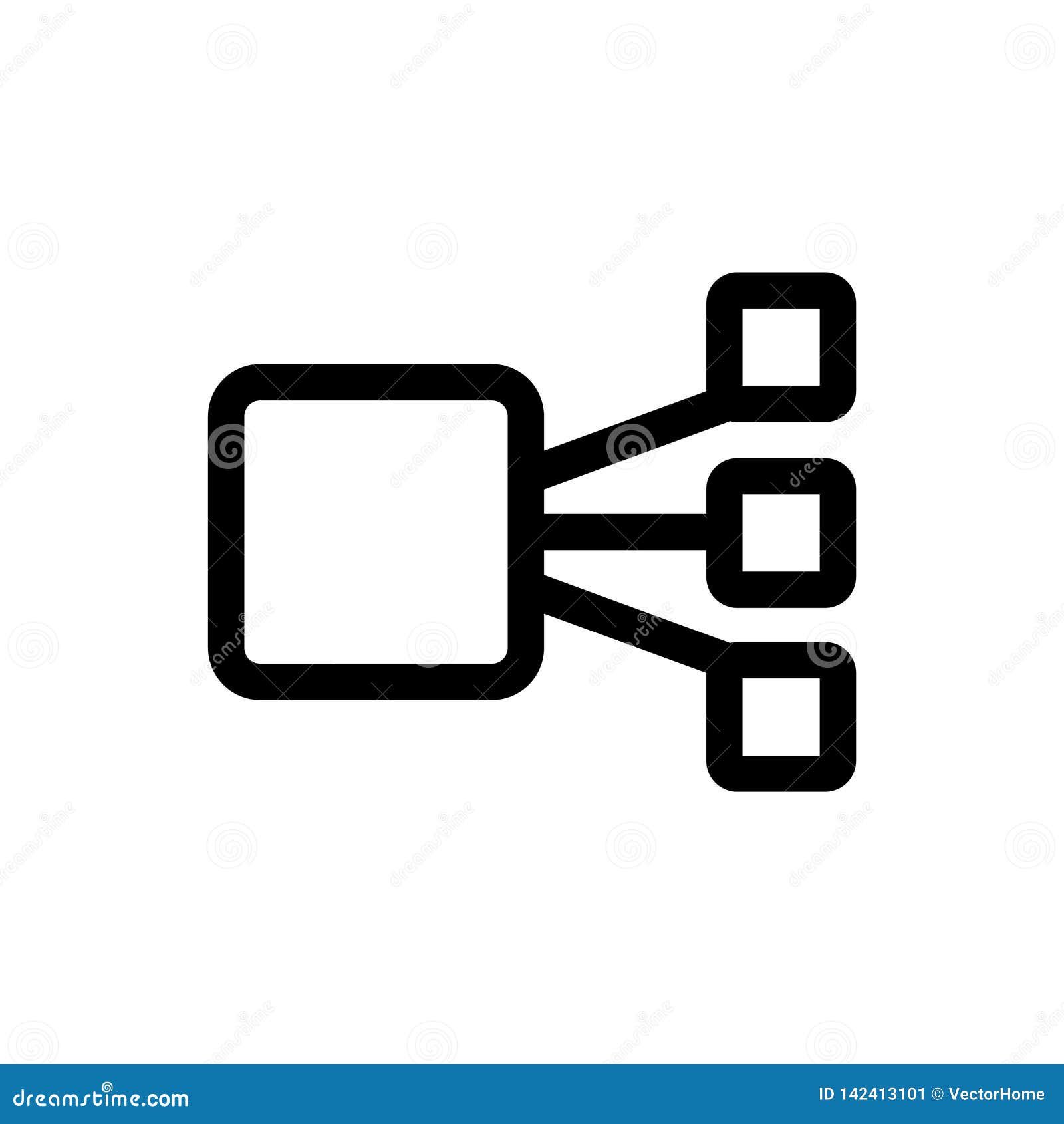Microservices Icon. Vector on a White Background. Stock Vector ...