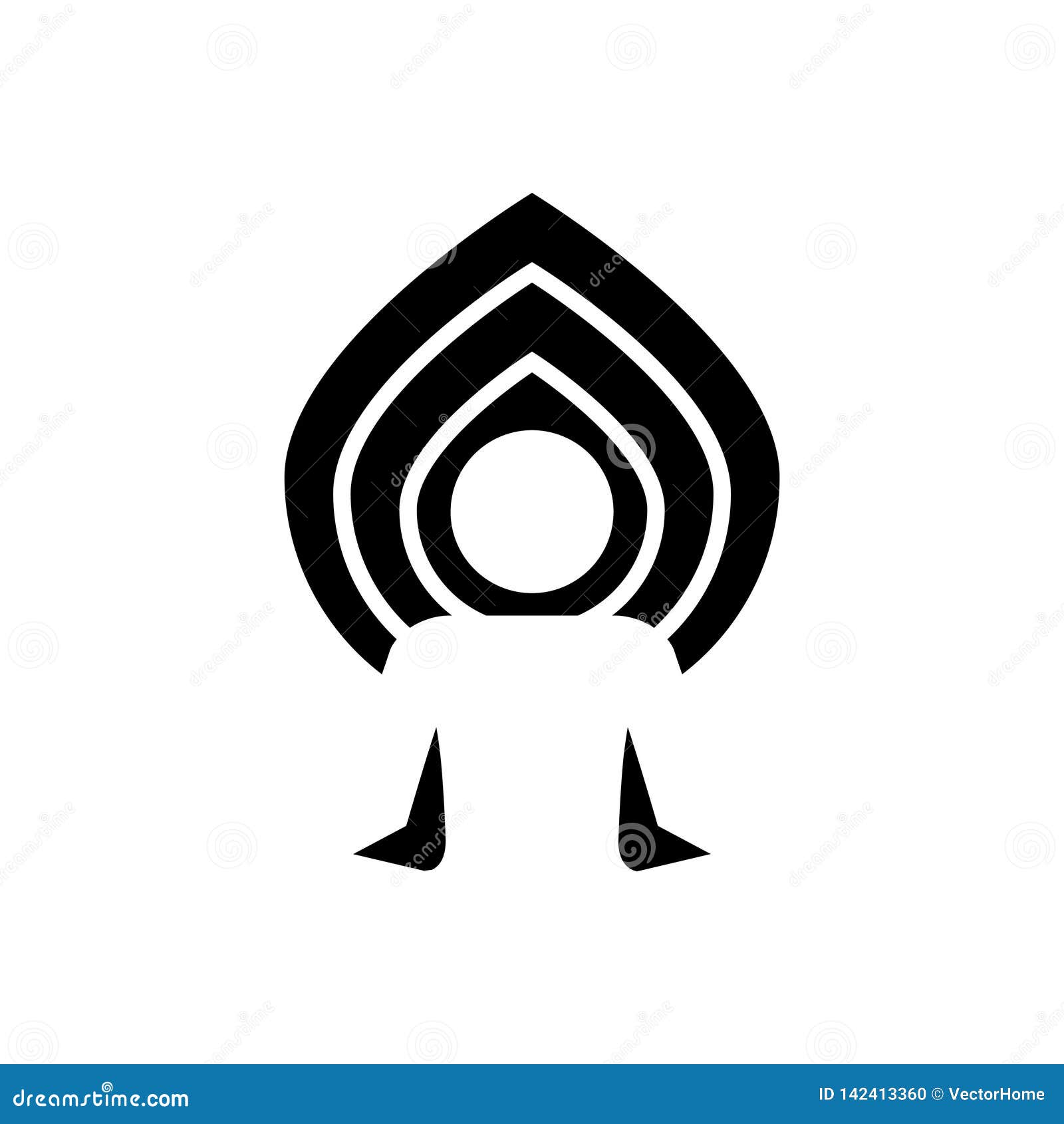 Concentration Icon In Trendy Design Style. Concentration Icon Isolated ...