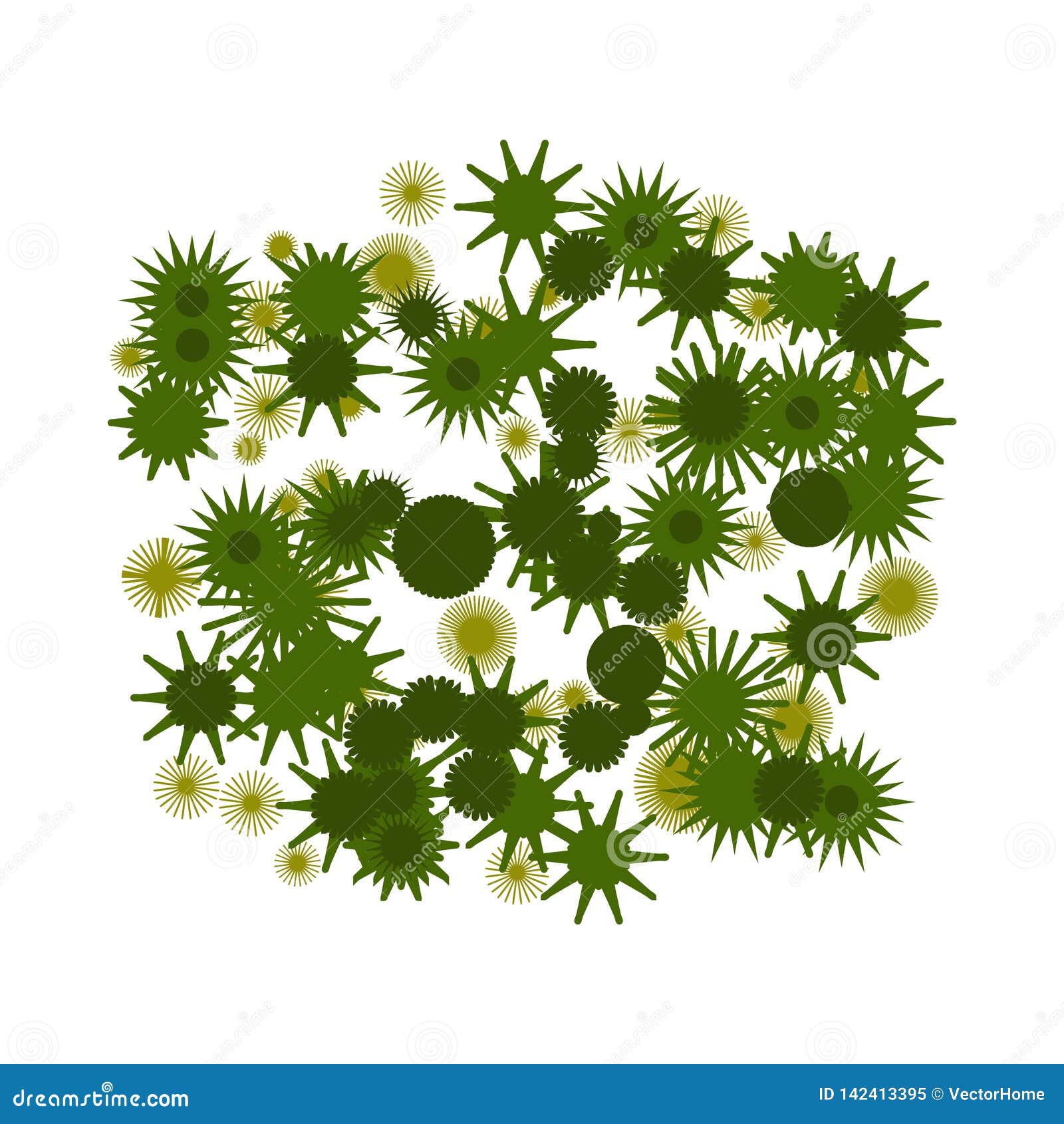 Mold Icon, On A White Background. Vector Illustration | CartoonDealer ...