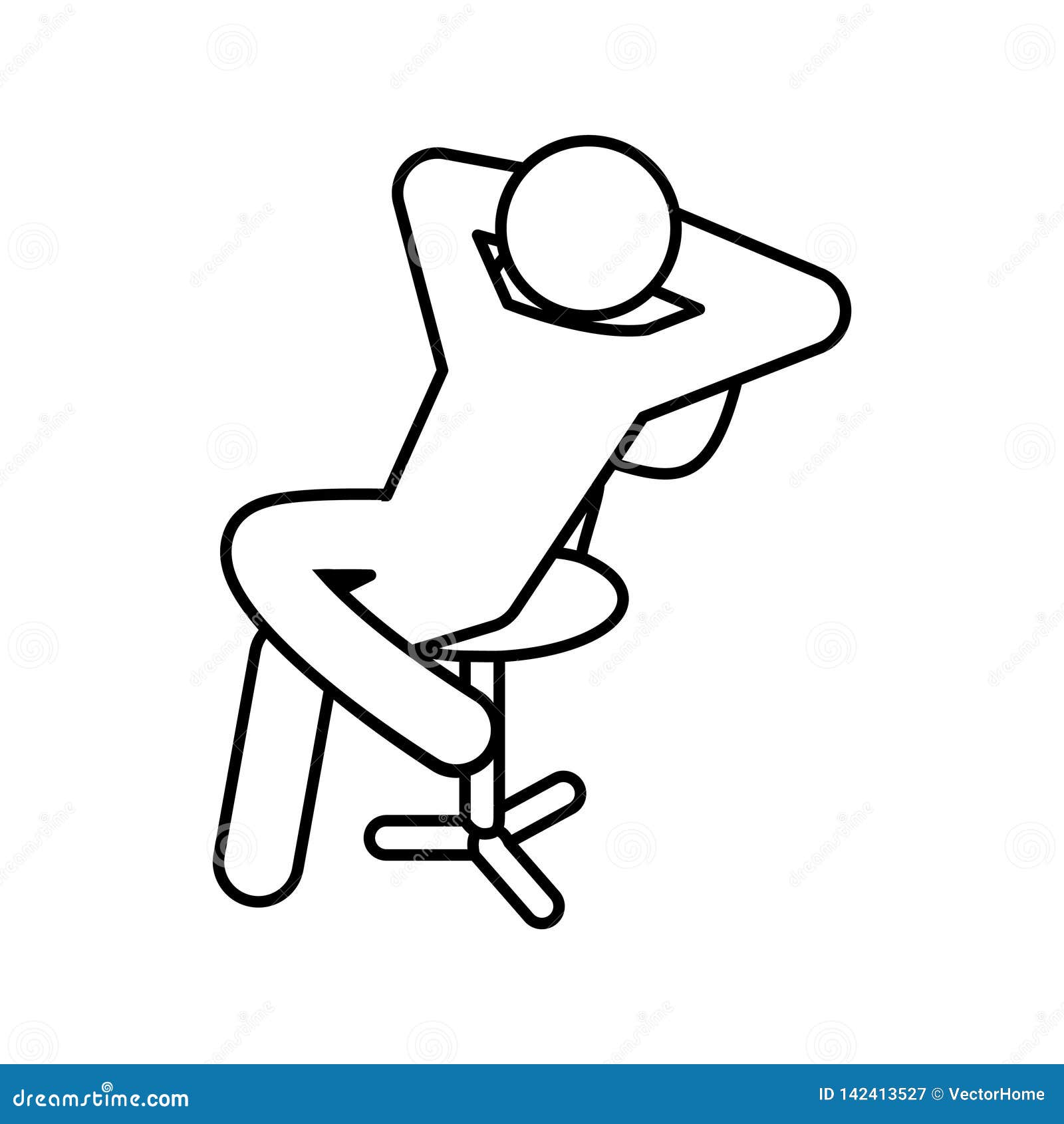 Relax Icon. Trendy Relax Logo Concept On White Background From S Vector ...