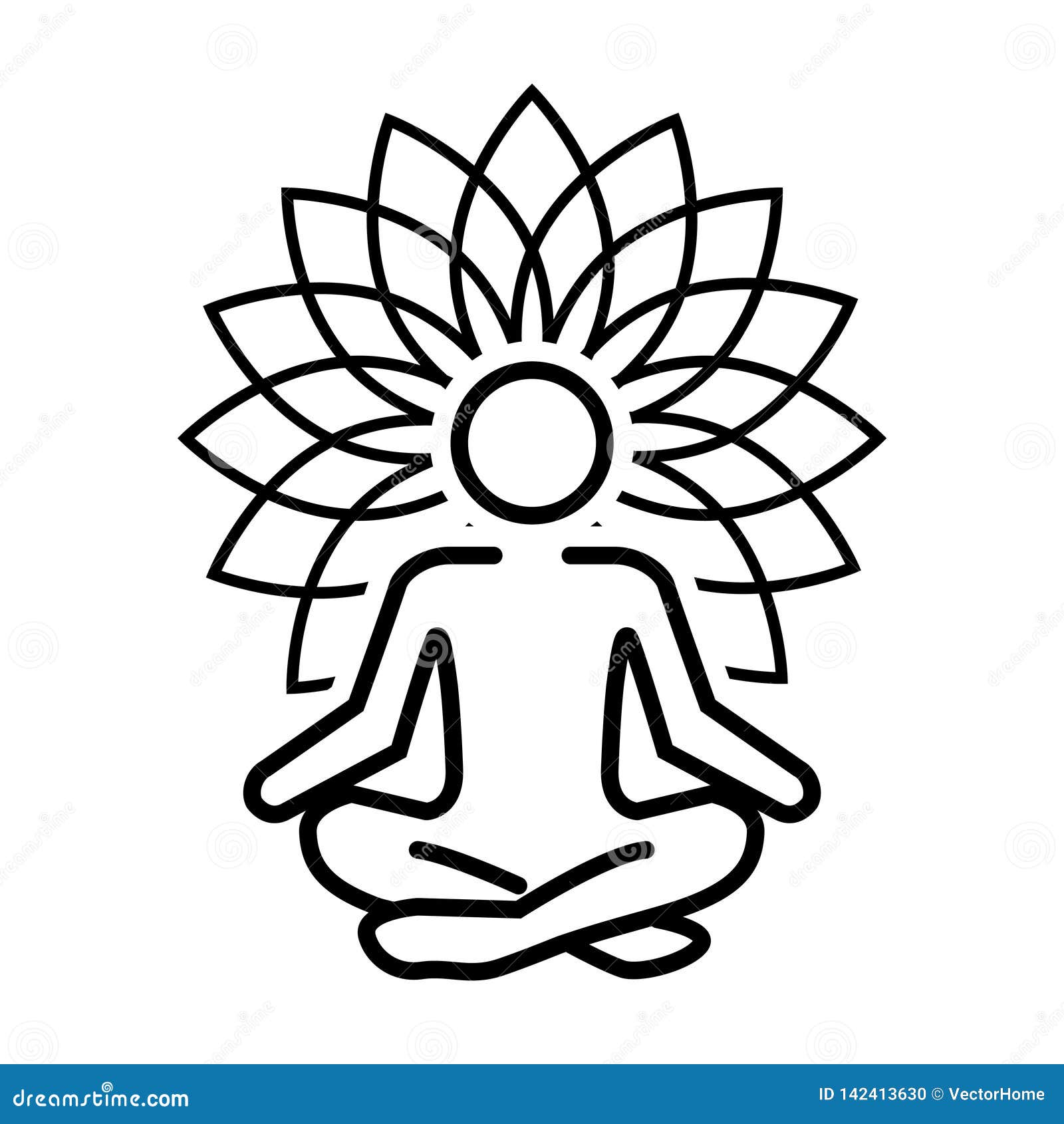 Concentration Icon In Trendy Design Style. Concentration Icon Isolated ...