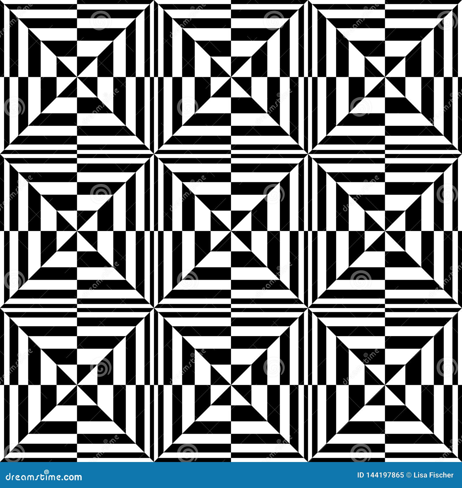 Optical Boxes Pattern stock vector. Illustration of flutter - 144197865