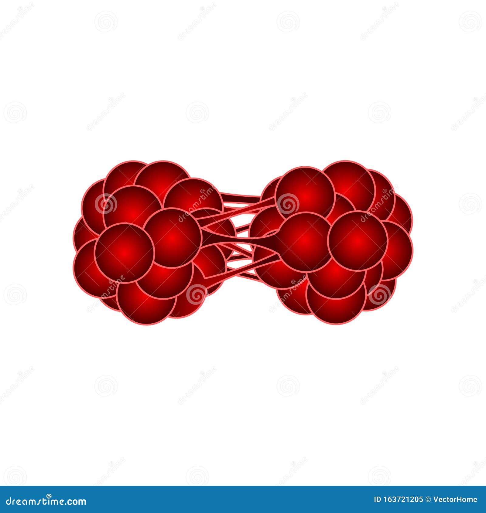 Cancer Cell Icon Cartoon Vector | CartoonDealer.com #163721205