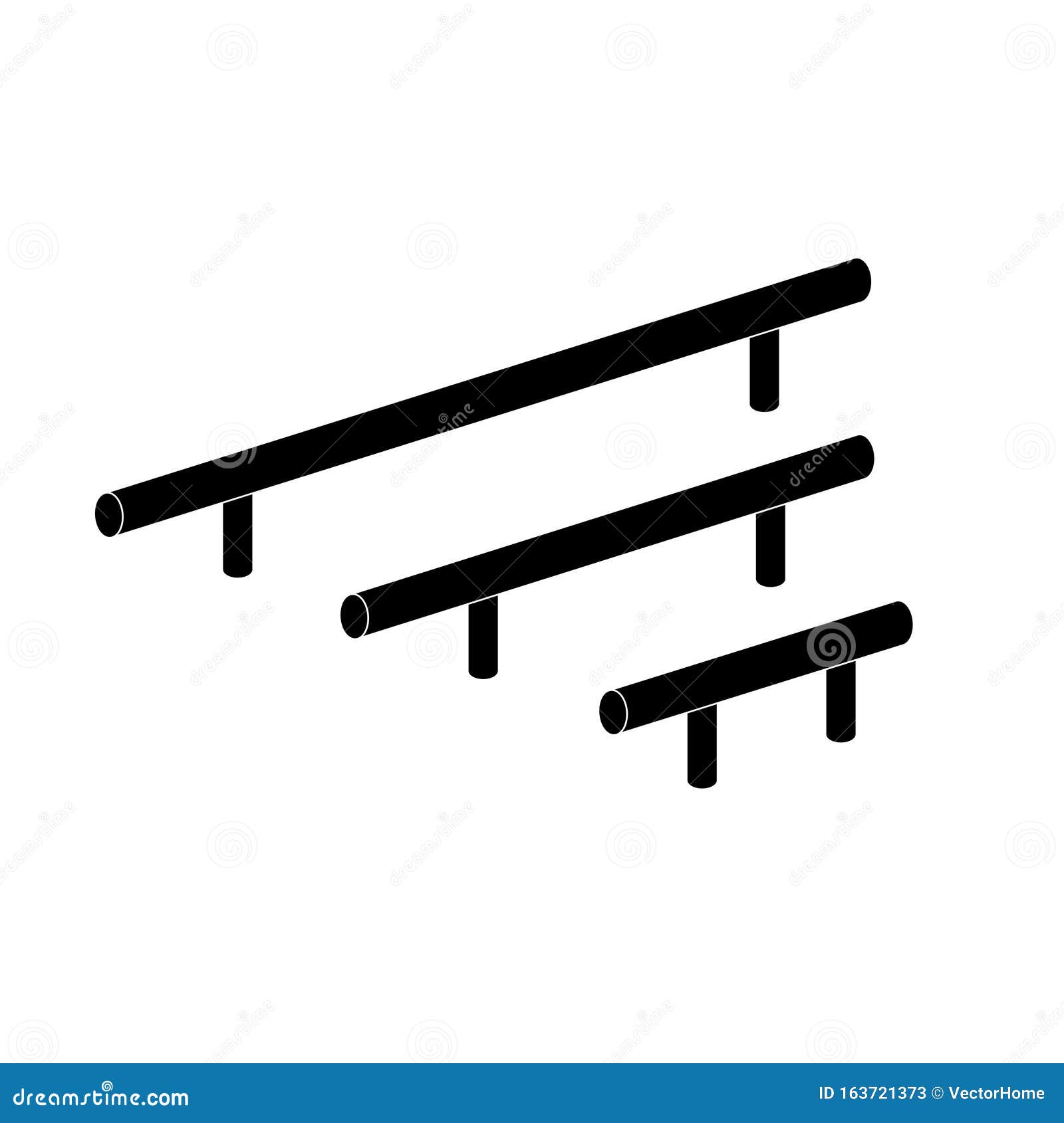 Kitchen Cabinet Door Handle Icon Stock Vector - Illustration of close ...