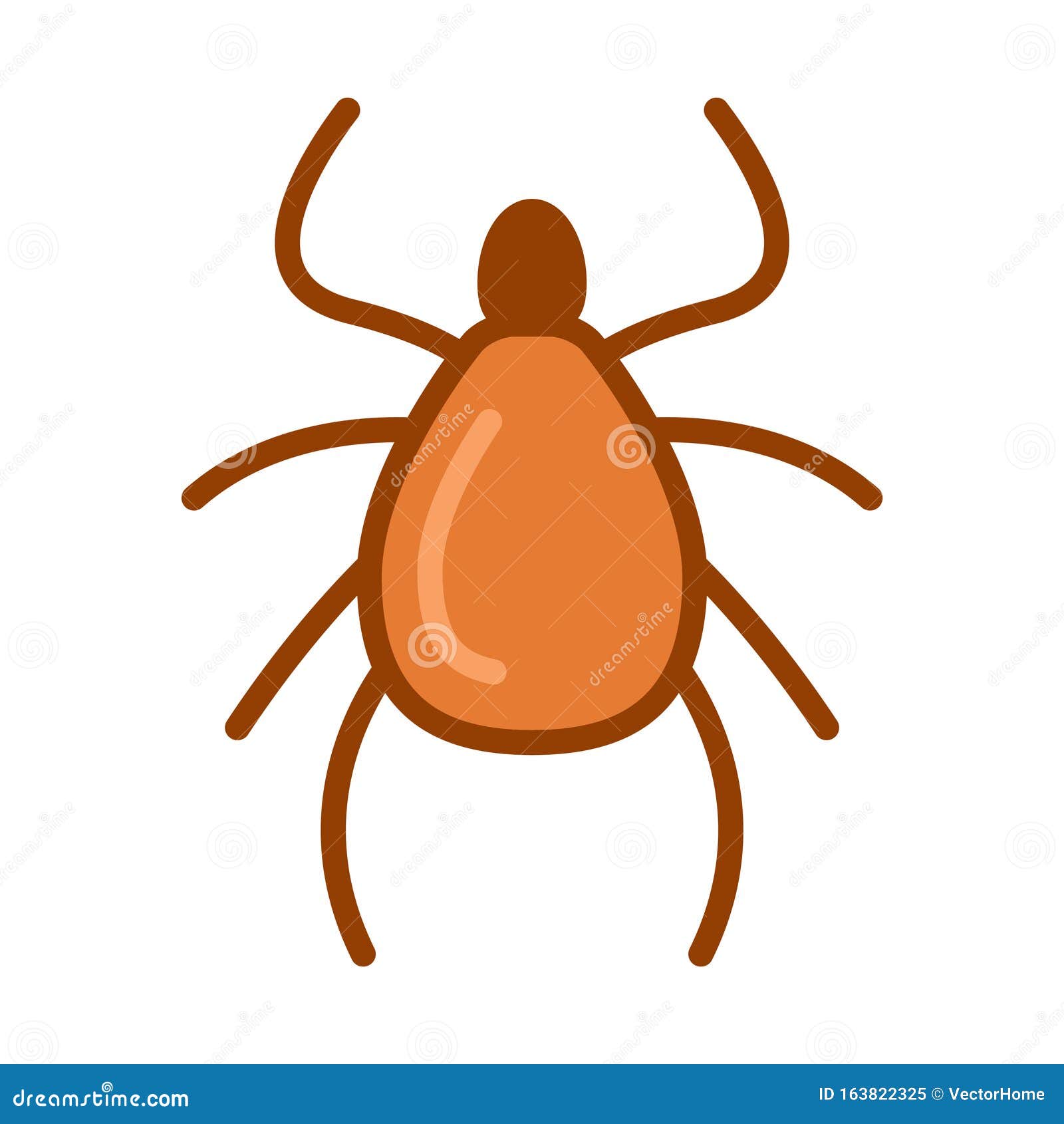 Tick Icon Insect Icon, Illustration Stock Vector - Illustration of ...