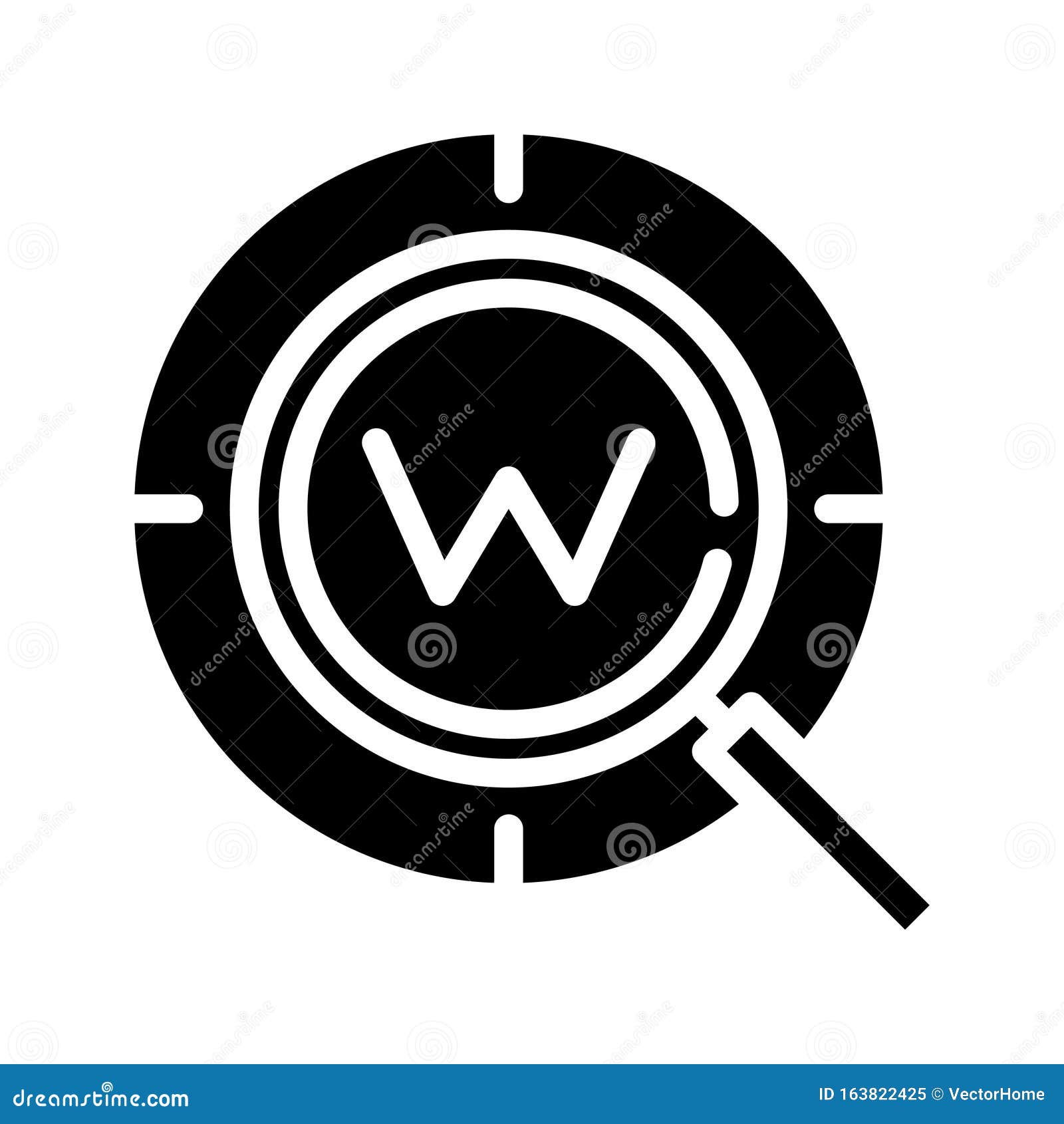 Keyword Icon, Vector Line Illustration Stock Vector - Illustration of ...