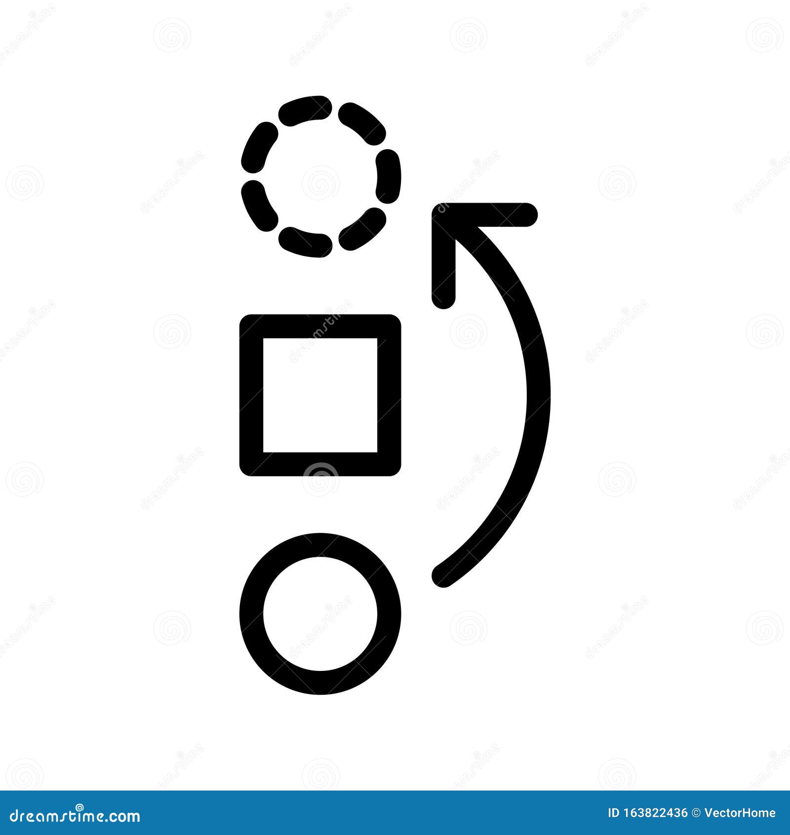 Proactive Icon, Stamp, Sign Cartoon Vector | CartoonDealer.com #157724677