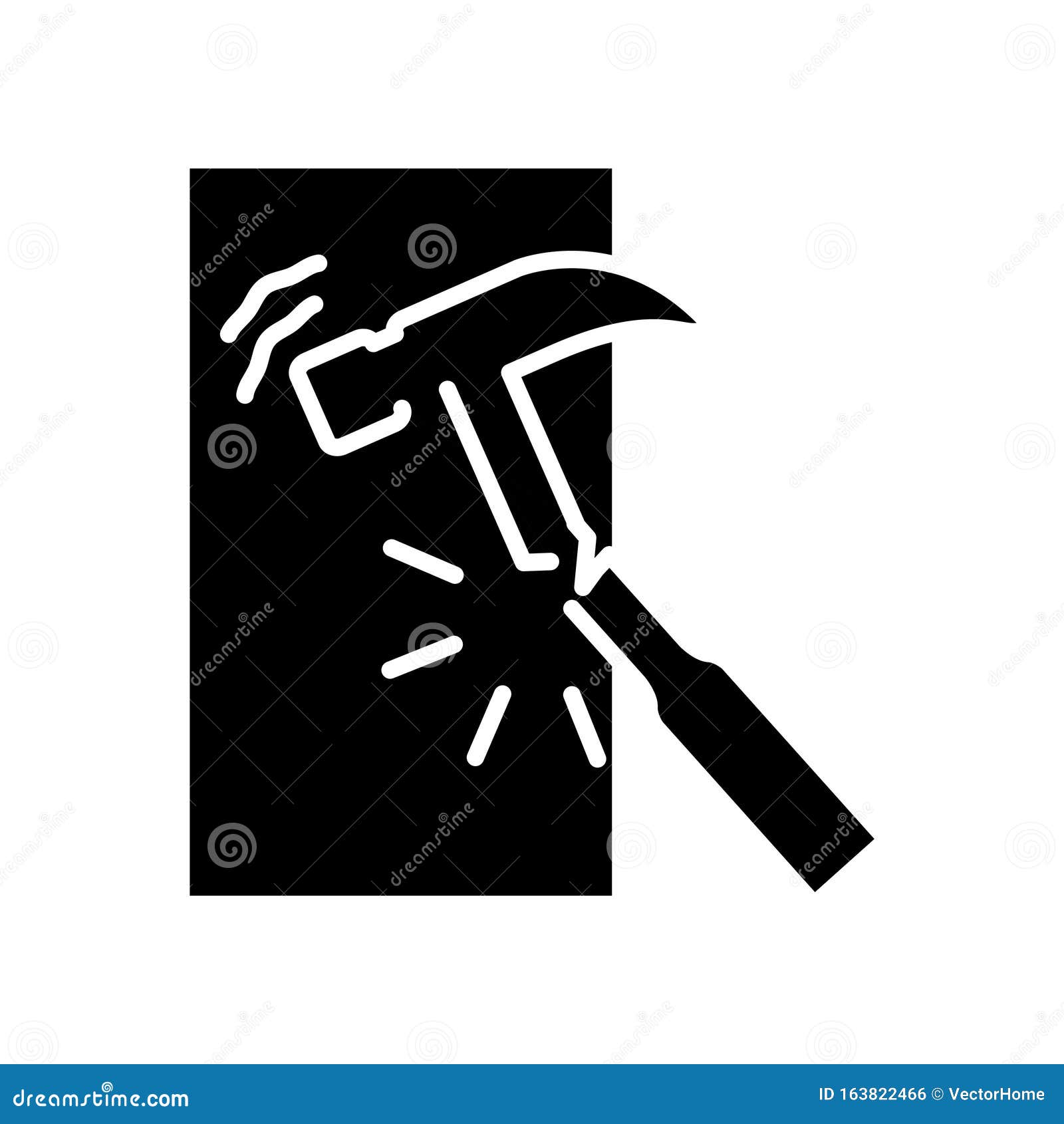 Indestructible Icon, Vector Line Illustration | CartoonDealer.com ...