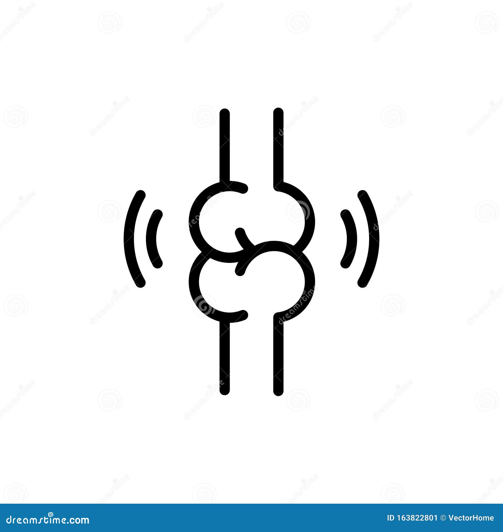 Human Hip Joint Symbols Vector Illustration | CartoonDealer.com #30859516