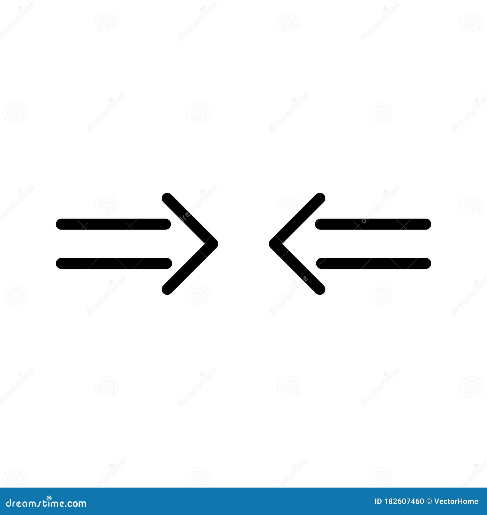 Encounter Icon , Vector, Vector Line Illustration Stock Vector ...