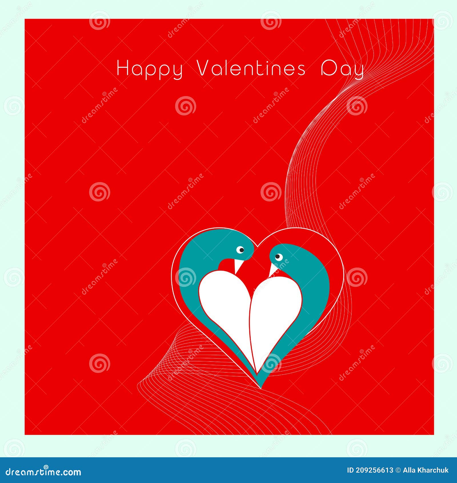 Valentine beards red stock illustration. Illustration of festive ...